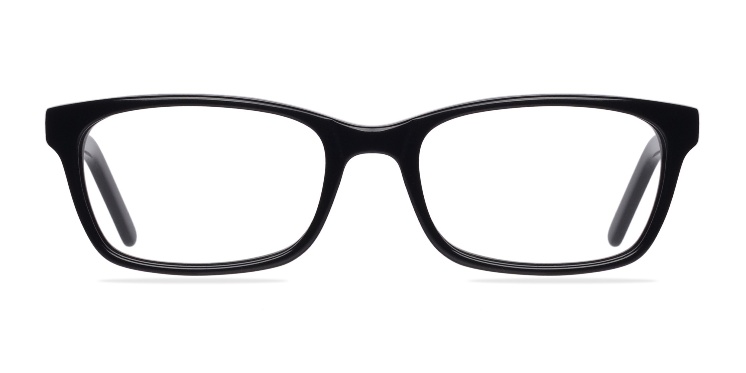 Mesquite Rectangle Black Full Rim Eyeglasses | Eyebuydirect