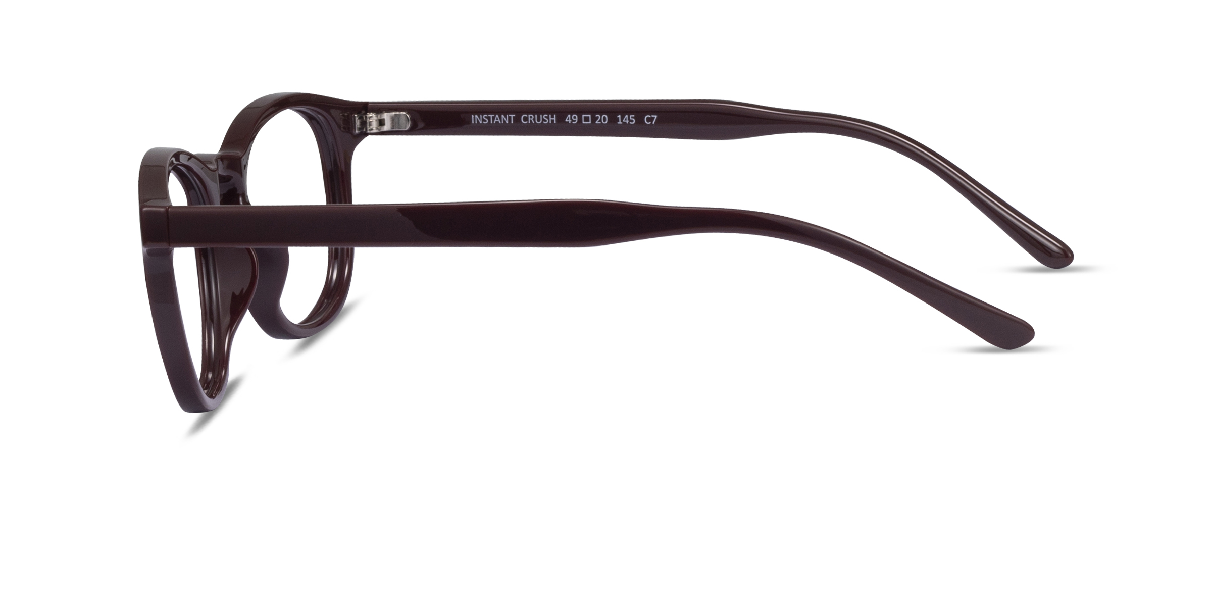 Instant Crush Round Red Full Rim Eyeglasses | Eyebuydirect