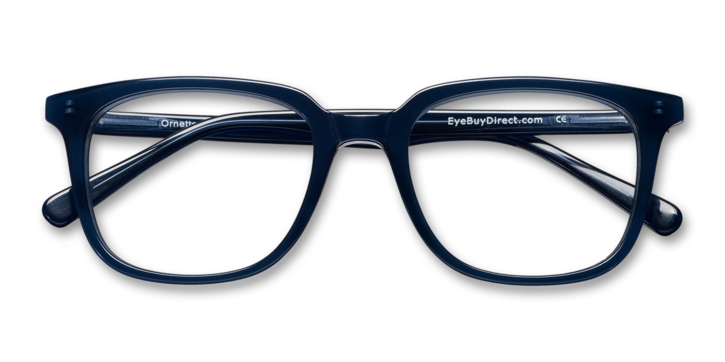 Ornette Square Blue Full Rim Eyeglasses | Eyebuydirect Canada