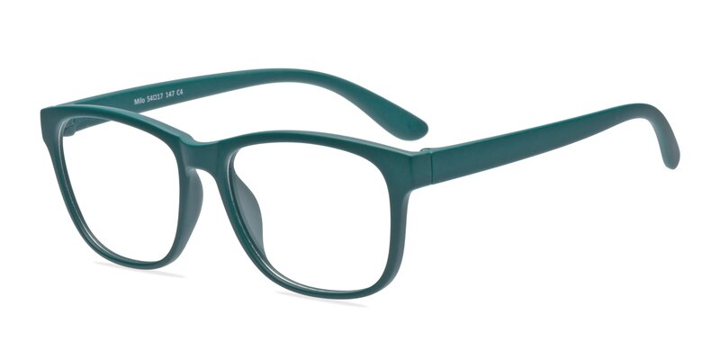 Milo Square Matte Green Full Rim Eyeglasses | Eyebuydirect Canada