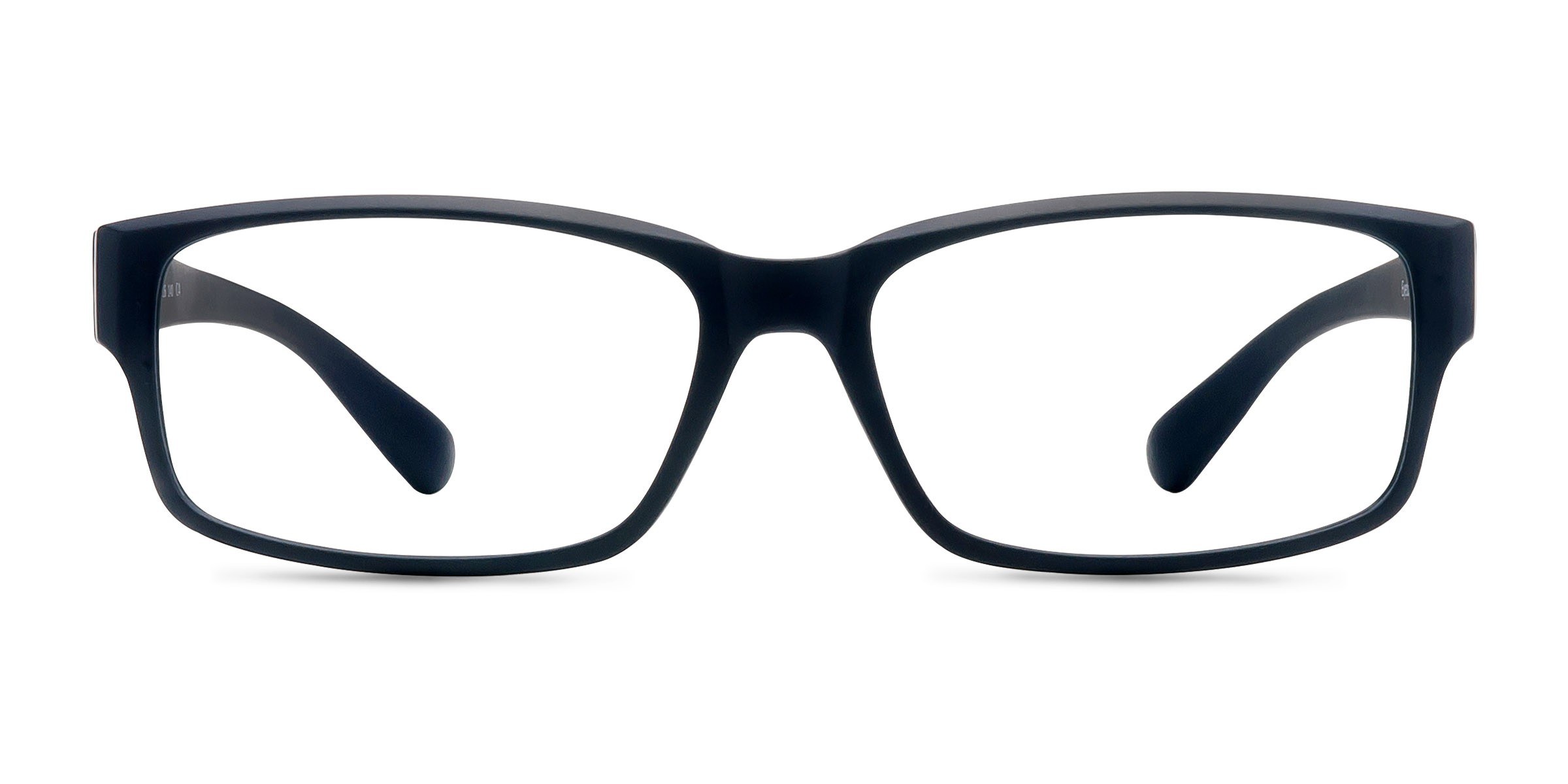 Apollo Rectangle Matte Navy Glasses for Men | Eyebuydirect