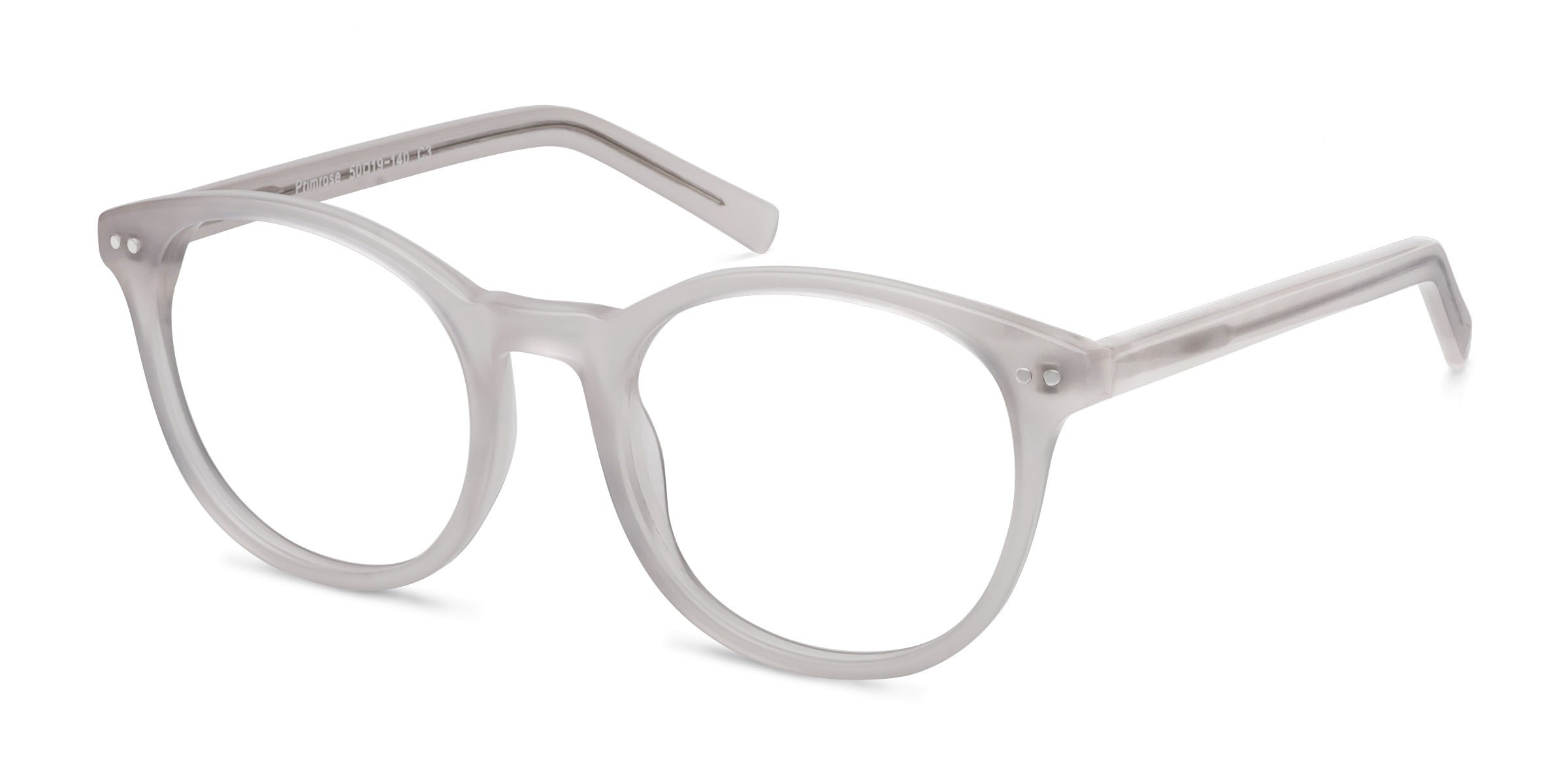 Primrose Round White Glasses for Women | Eyebuydirect