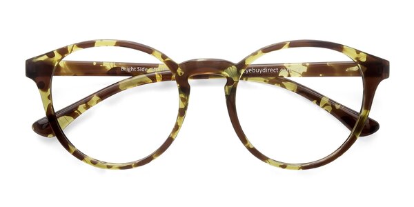 Bright Side Round Tortoise Full Rim Eyeglasses | Eyebuydirect Canada