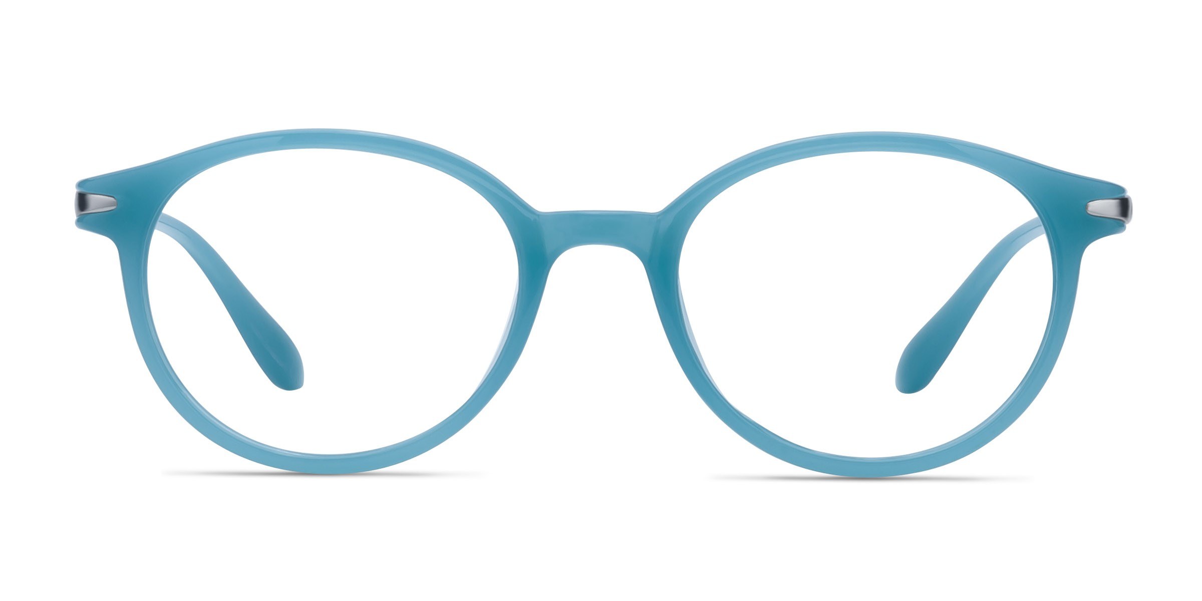 Indigo Round Blue Glasses for Women | Eyebuydirect