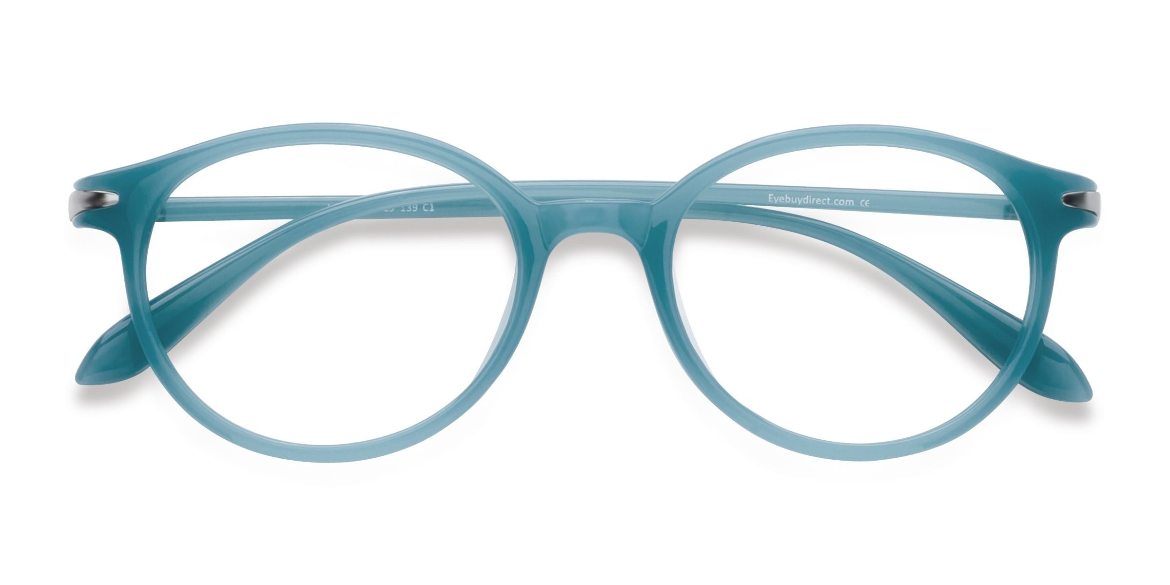 Indigo Round Blue Glasses for Women | Eyebuydirect Canada