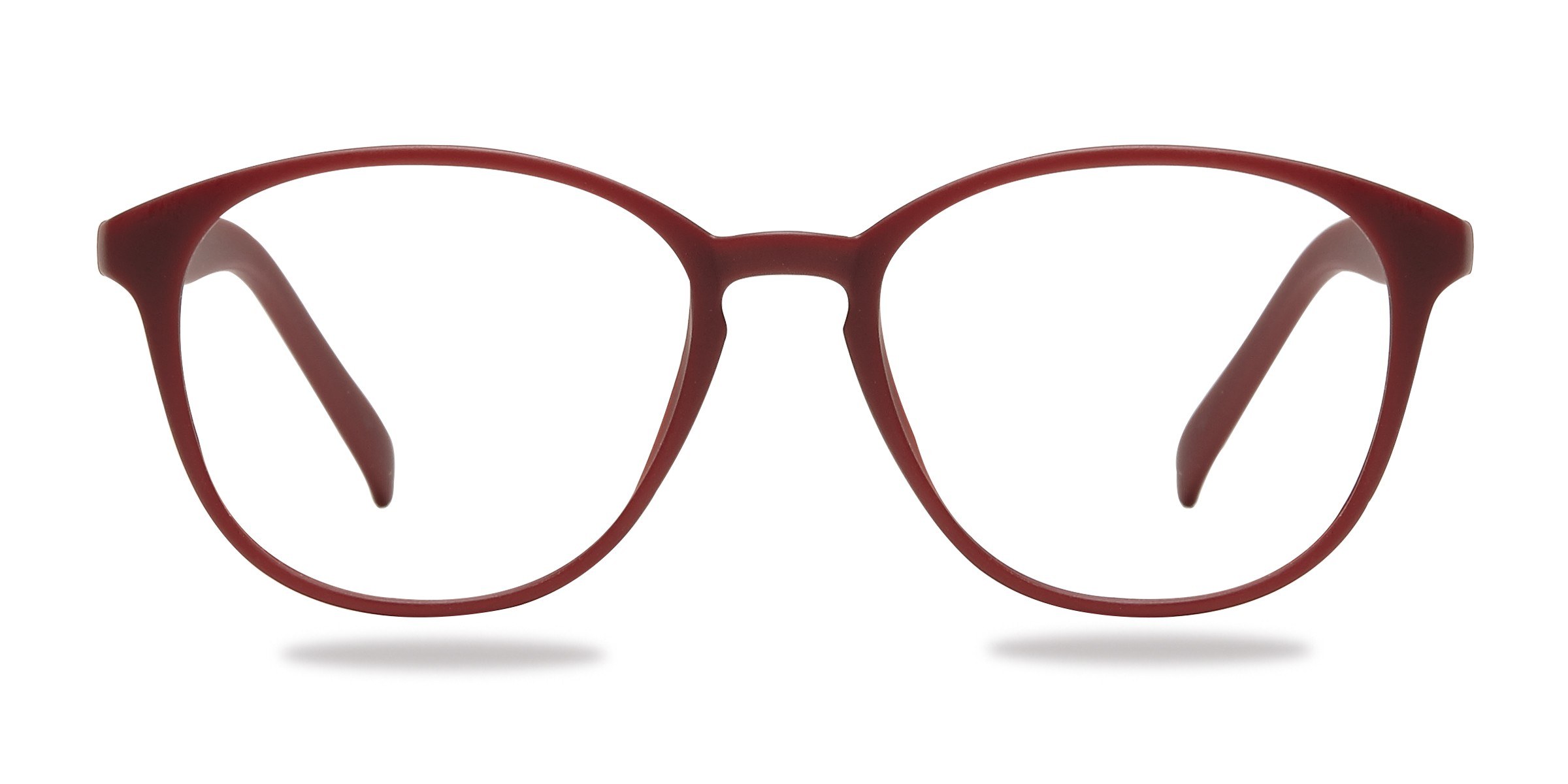 Watermelon Round Dark Burgundy Glasses for Women | Eyebuydirect