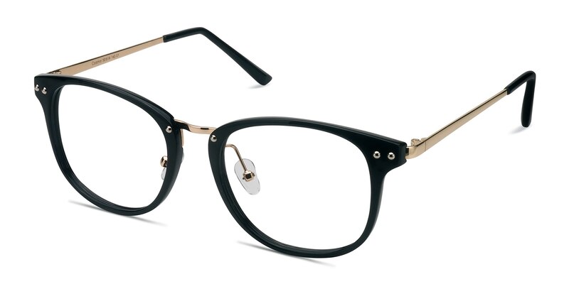 Cosmo Square Black Full Rim Eyeglasses | Eyebuydirect Canada