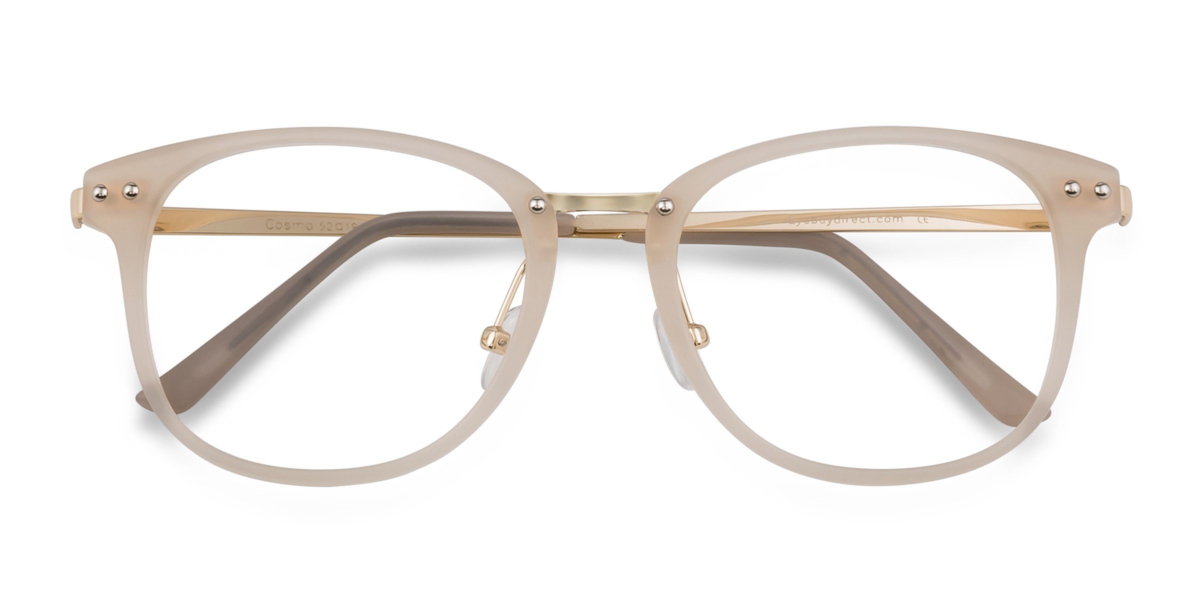 Cosmo Matte Beige Glasses for Women | Eyebuydirect Canada
