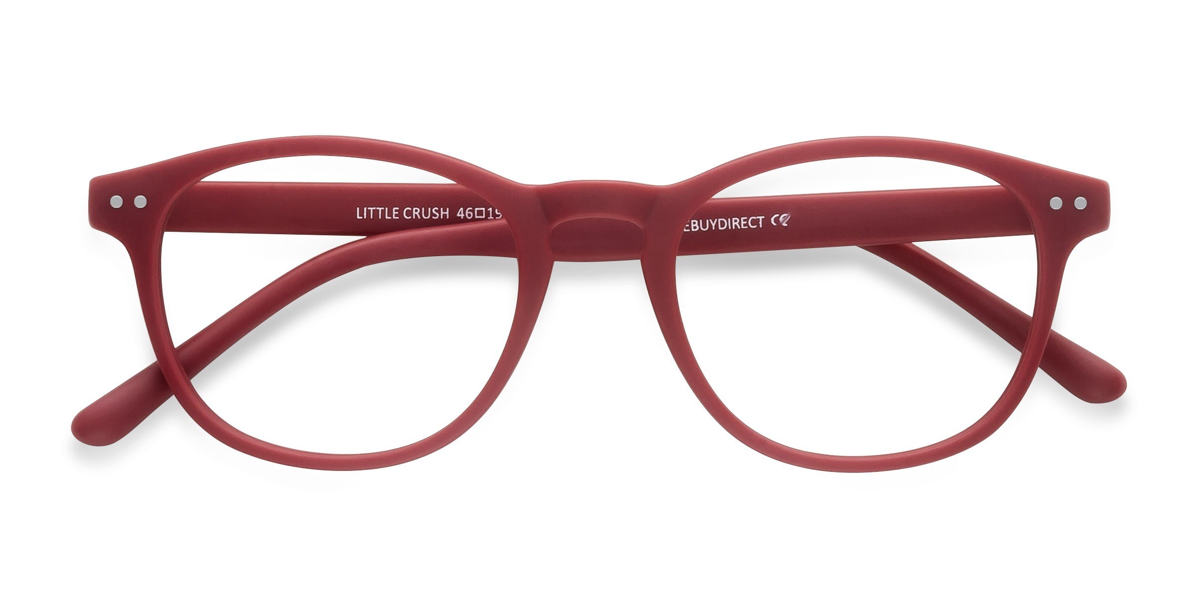 Little Crush Square Red Glasses For Kids | Eyebuydirect