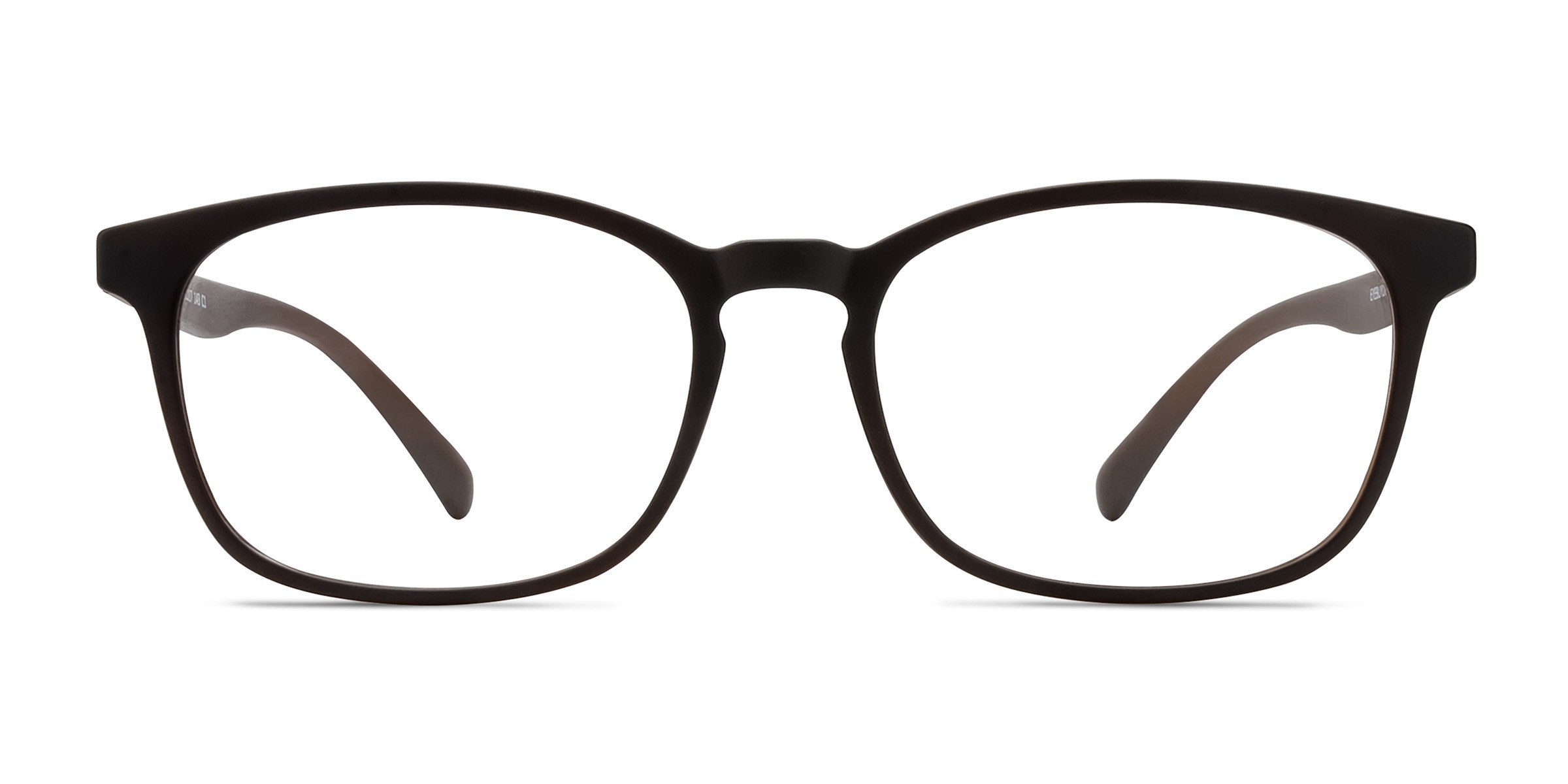 Forest Rectangle Matte Brown Full Rim Eyeglasses | Eyebuydirect