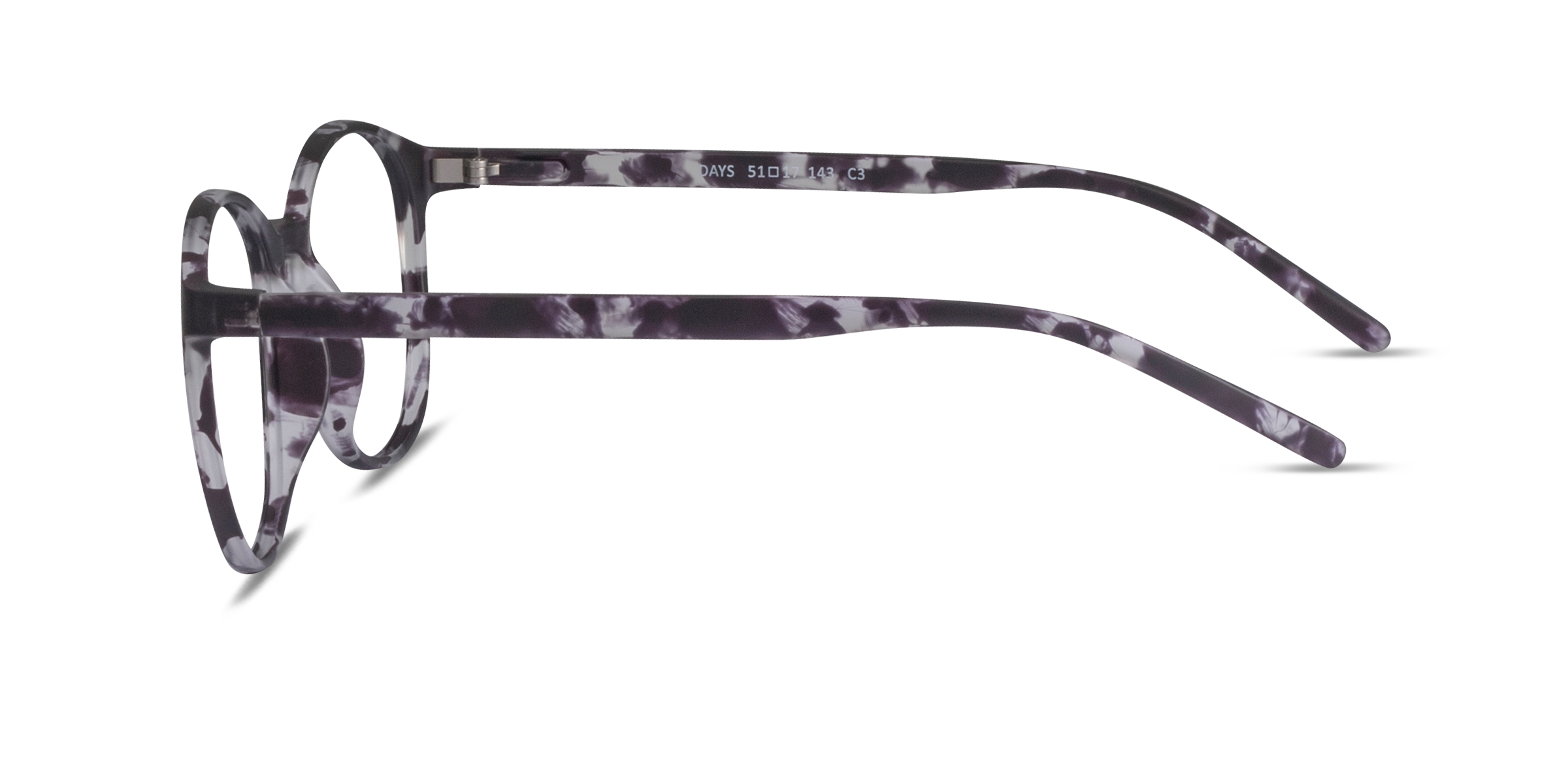 Days Round Floral Full Rim Eyeglasses | Eyebuydirect
