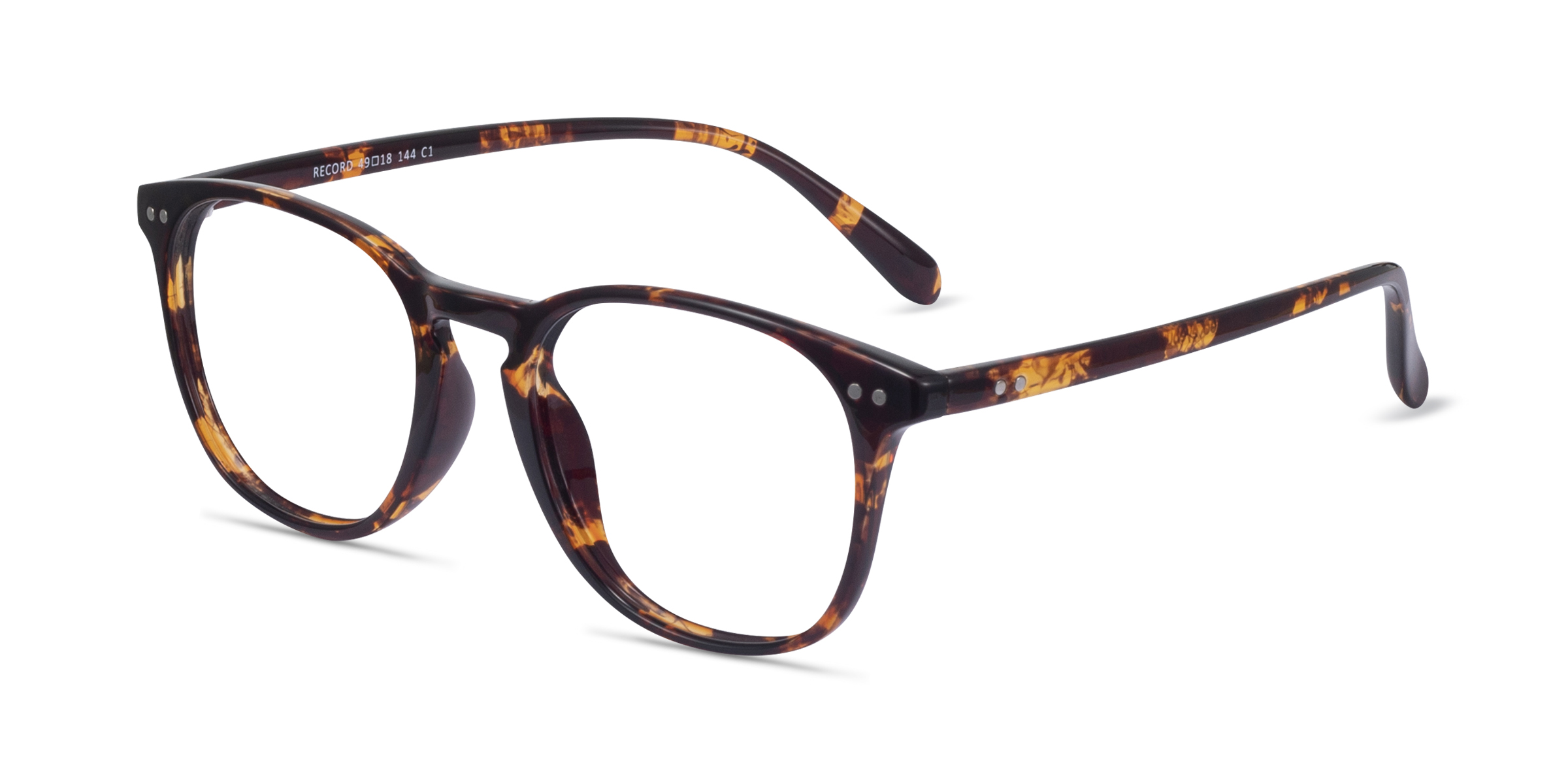 Record Round Floral Glasses for Women | Eyebuydirect Canada