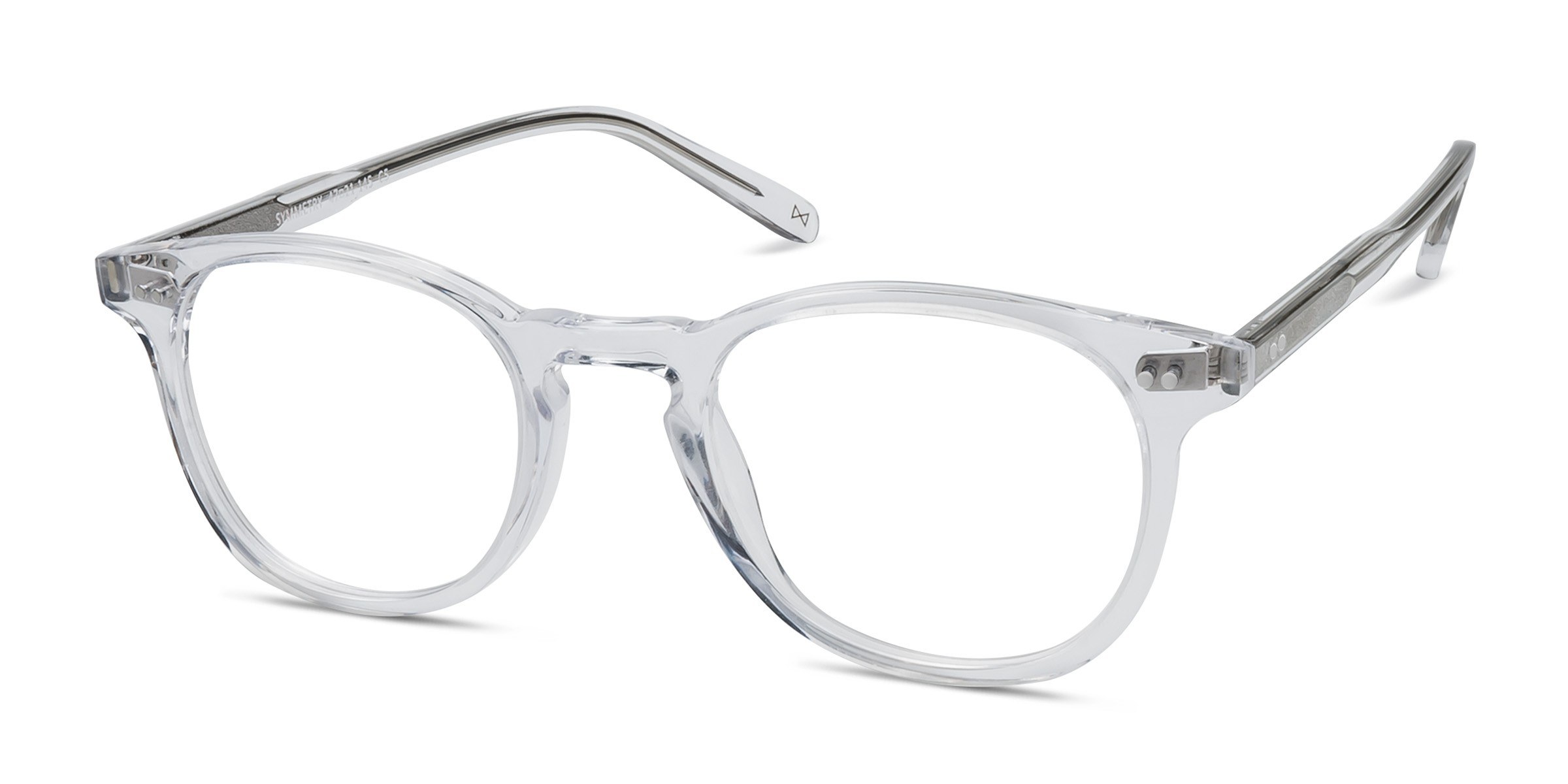 Symmetry Square Translucent Full Rim Eyeglasses Eyebuydirect Canada