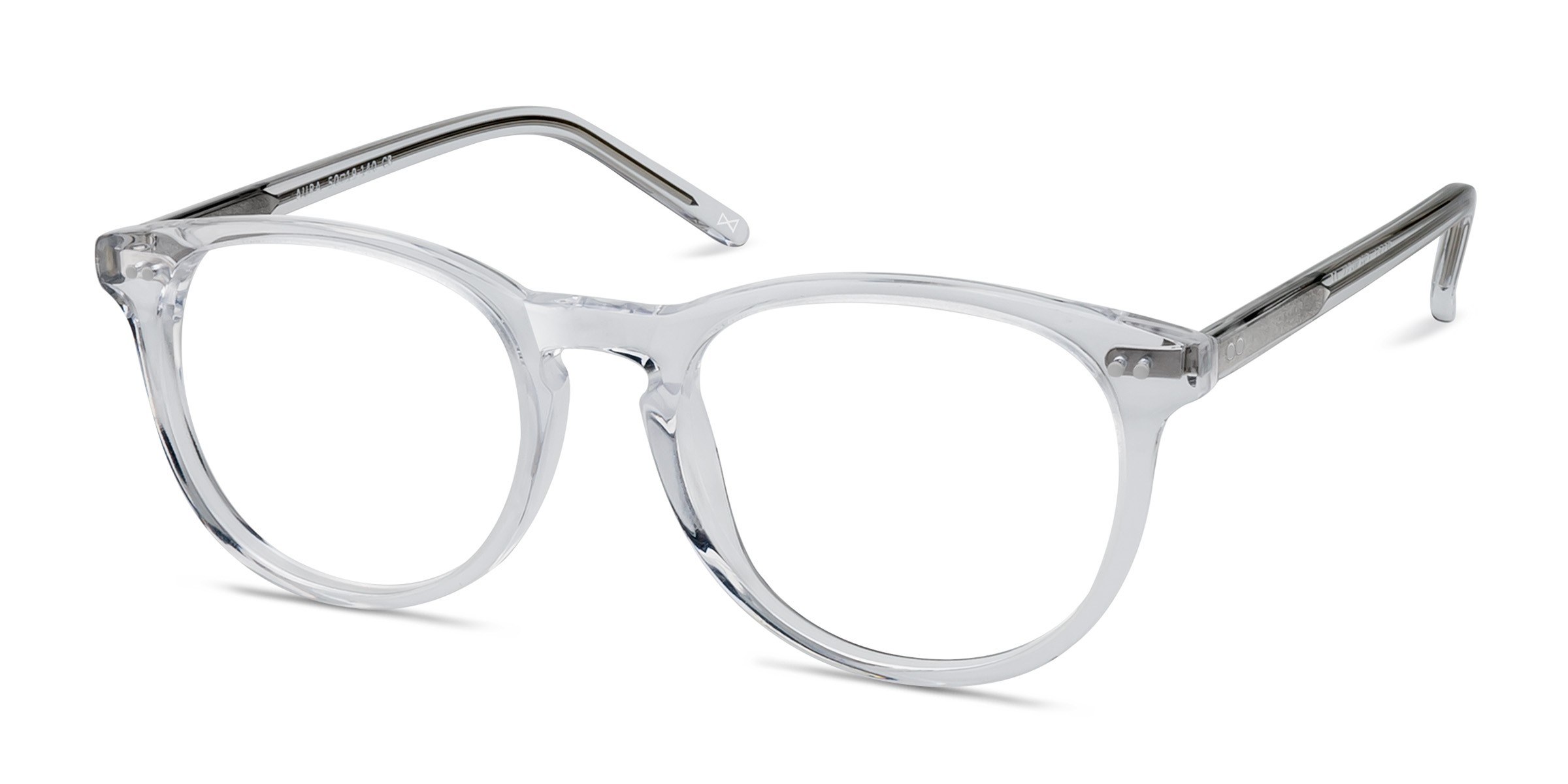 Aura Round Translucent Glasses for Women | Eyebuydirect