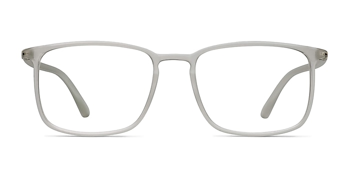 Structure Rectangle Frosted Clear Full Rim Eyeglasses Eyebuydirect