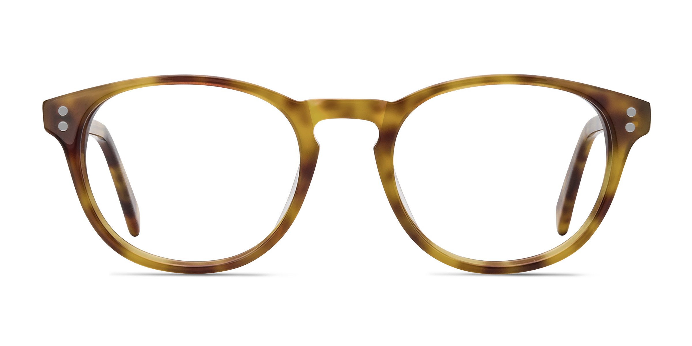 Split Round Tortoise Full Rim Eyeglasses | Eyebuydirect