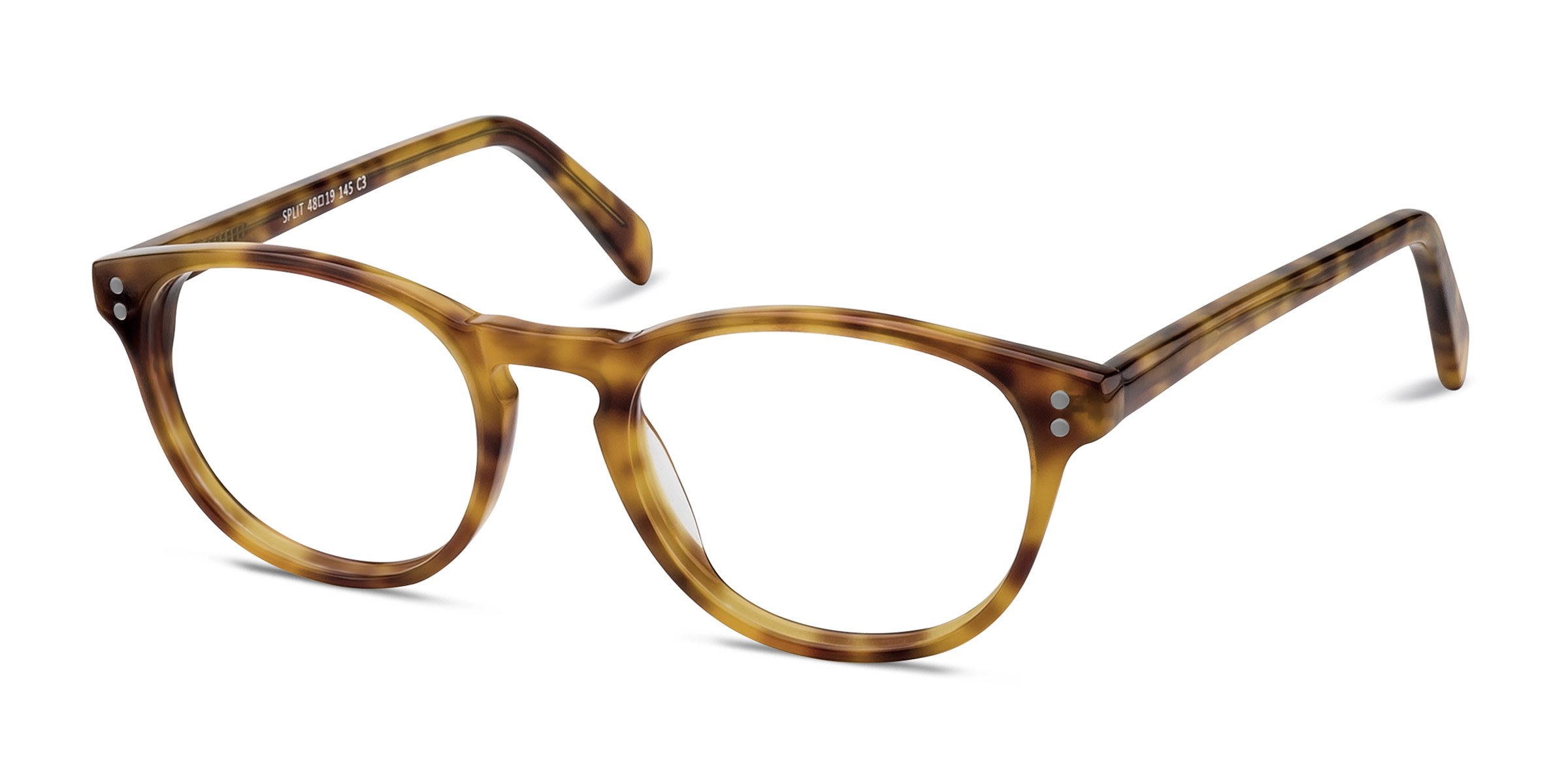 Split Round Tortoise Full Rim Eyeglasses | Eyebuydirect
