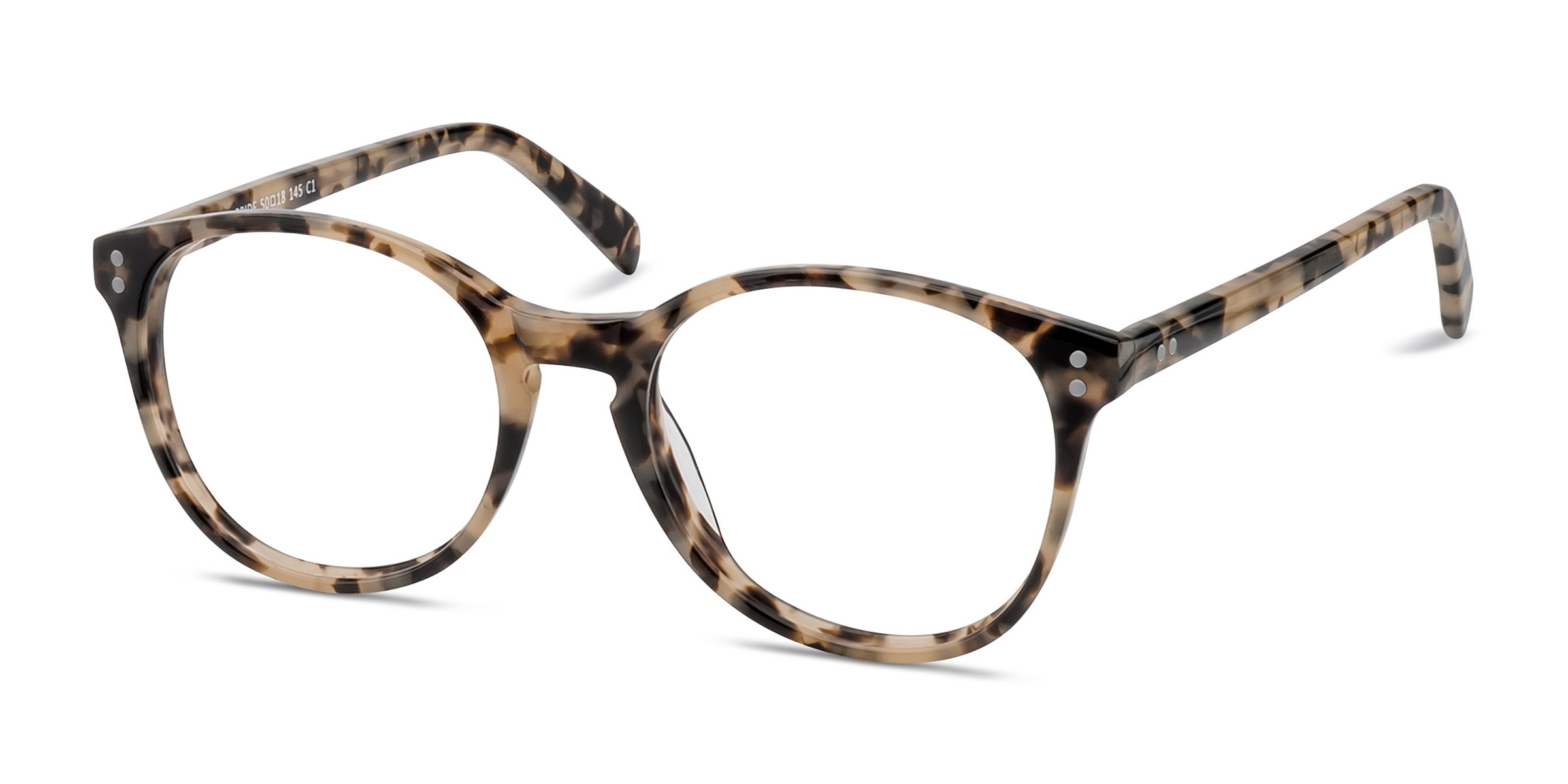 Pride Square Ivory Tortoise Full Rim Eyeglasses | Eyebuydirect