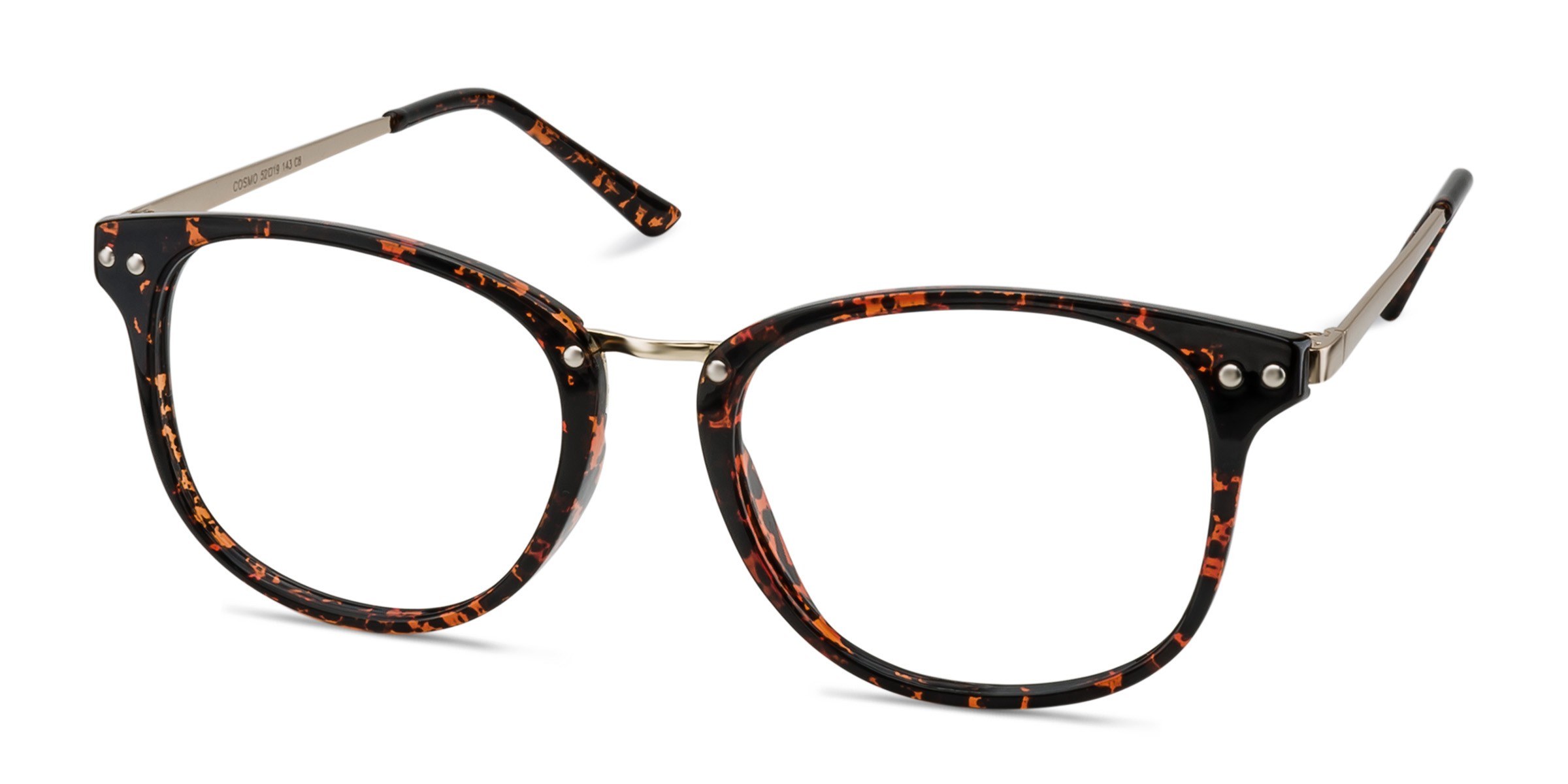 Cosmo Square Tortoise Full Rim Eyeglasses | Eyebuydirect