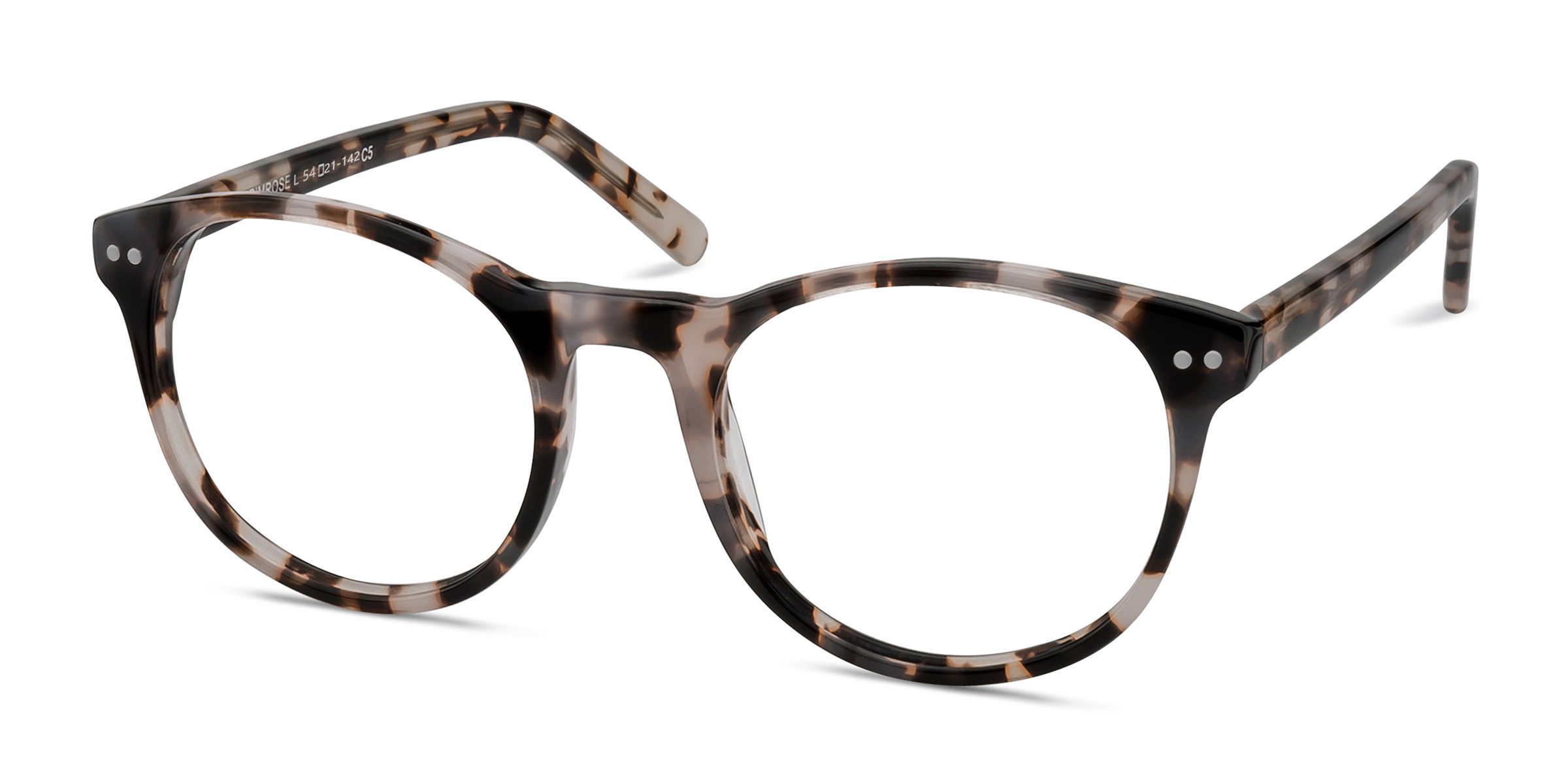 Primrose Round Ivory Tortoise Glasses for Women | Eyebuydirect