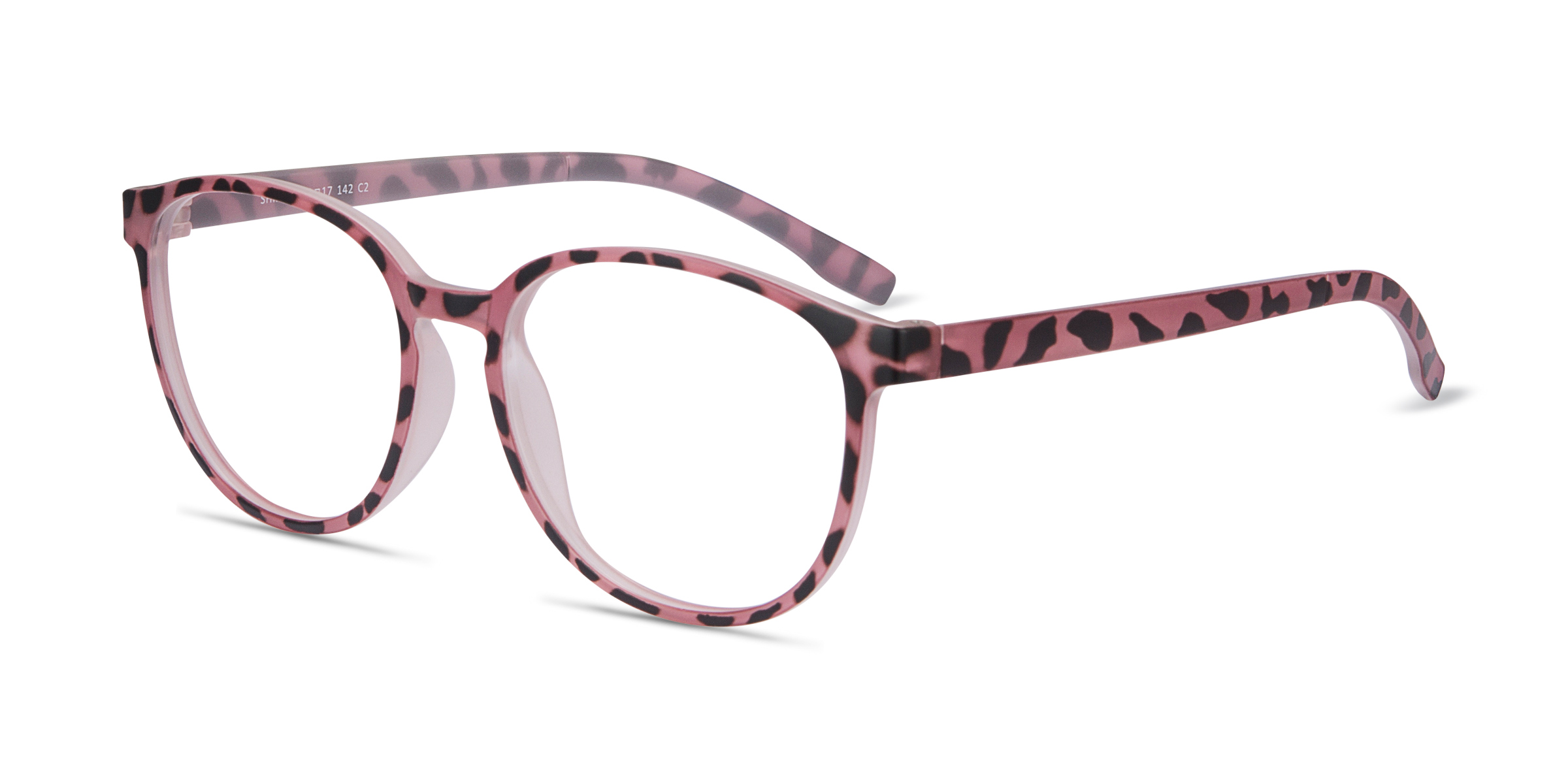 Shifter Square Pink Tortoise Glasses for Women | Eyebuydirect