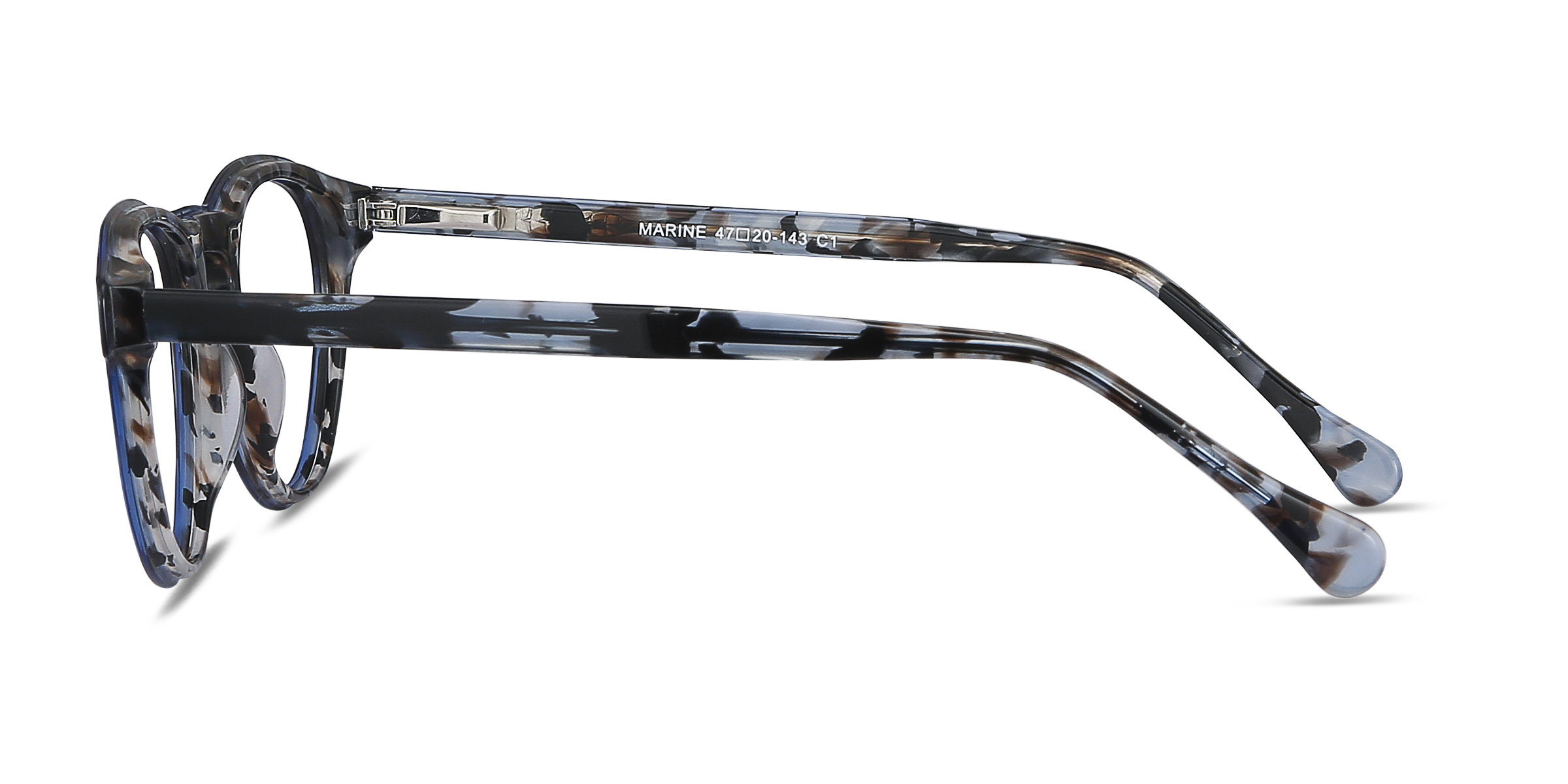 Marine - Blue-Tortoise Frames with Depth | Eyebuydirect