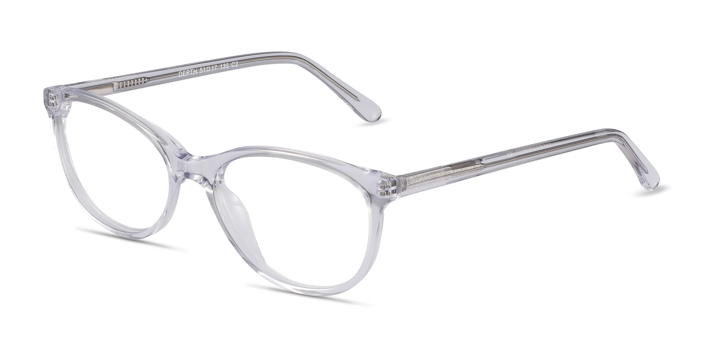 Depth Cat Eye Clear Glasses for Women | Eyebuydirect
