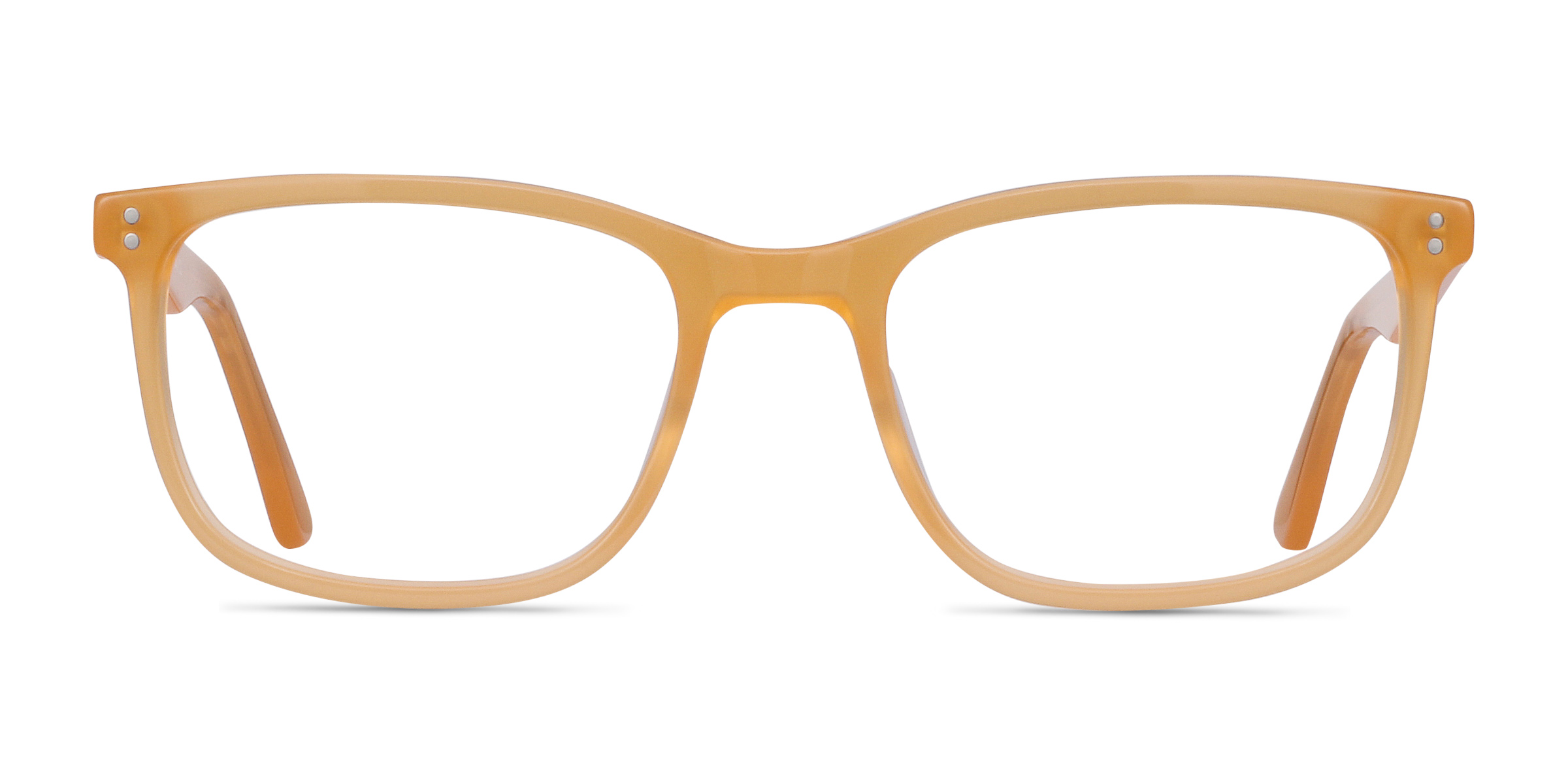 Lugano - Cute & Modern Light Orange Frames | Eyebuydirect