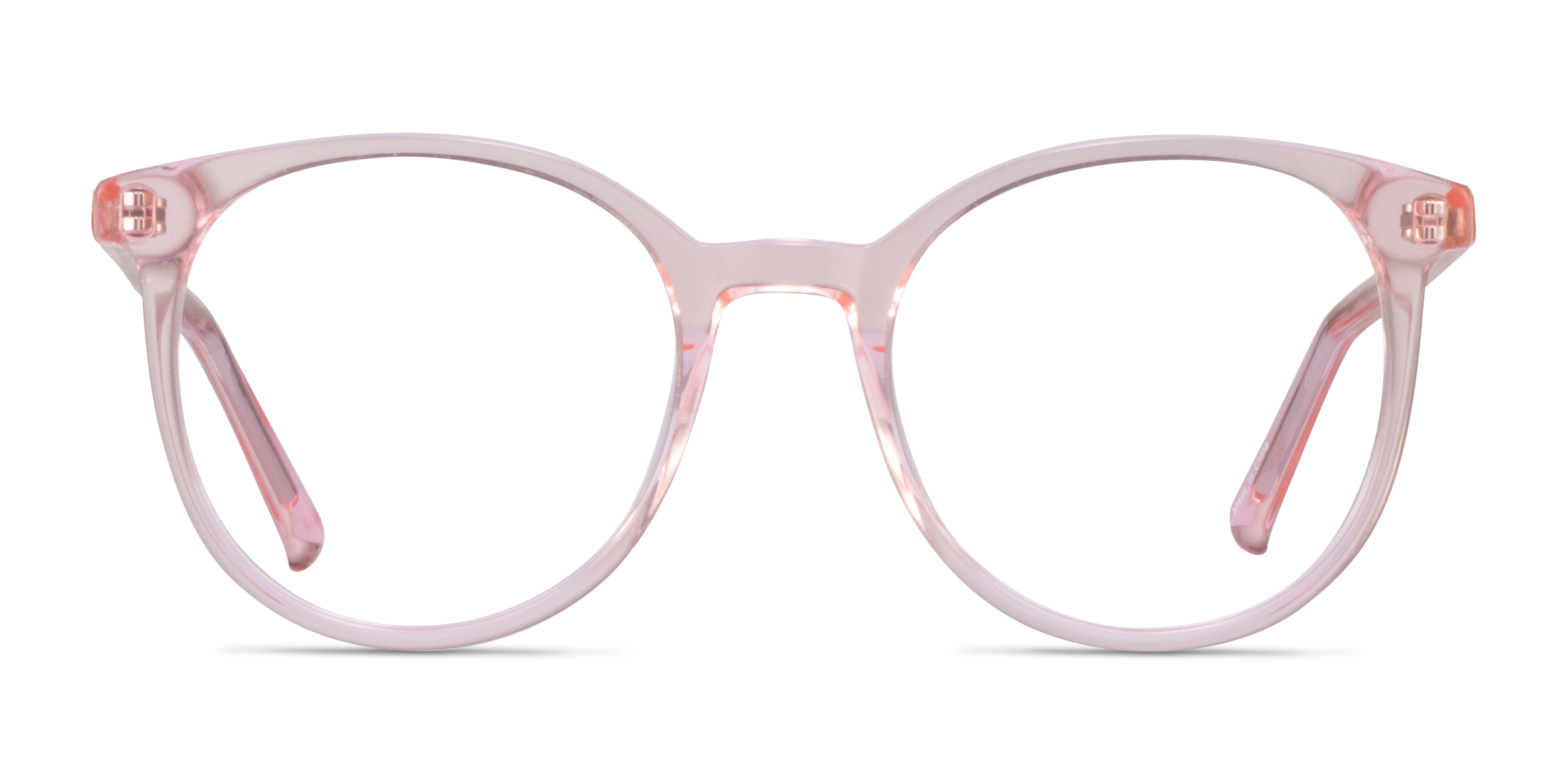 Noun - Rond Rose Monture Lunettes de vue Pour Femmes | Eyebuydirect France