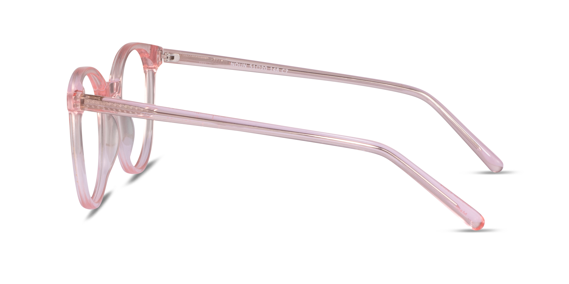 Noun - Rond Rose Monture Lunettes de vue Pour Femmes | Eyebuydirect France