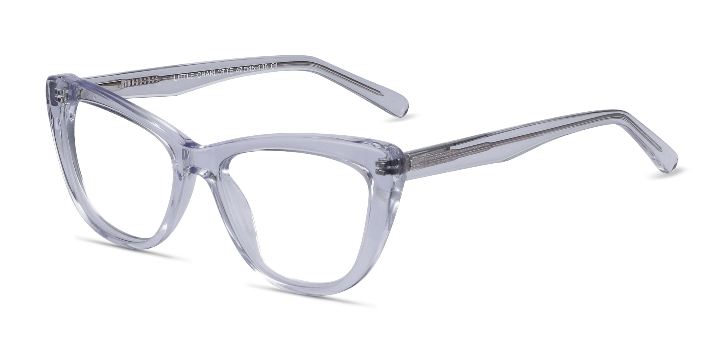 Little Charlotte Cat Eye Clear Full Rim Eyeglasses | Eyebuydirect
