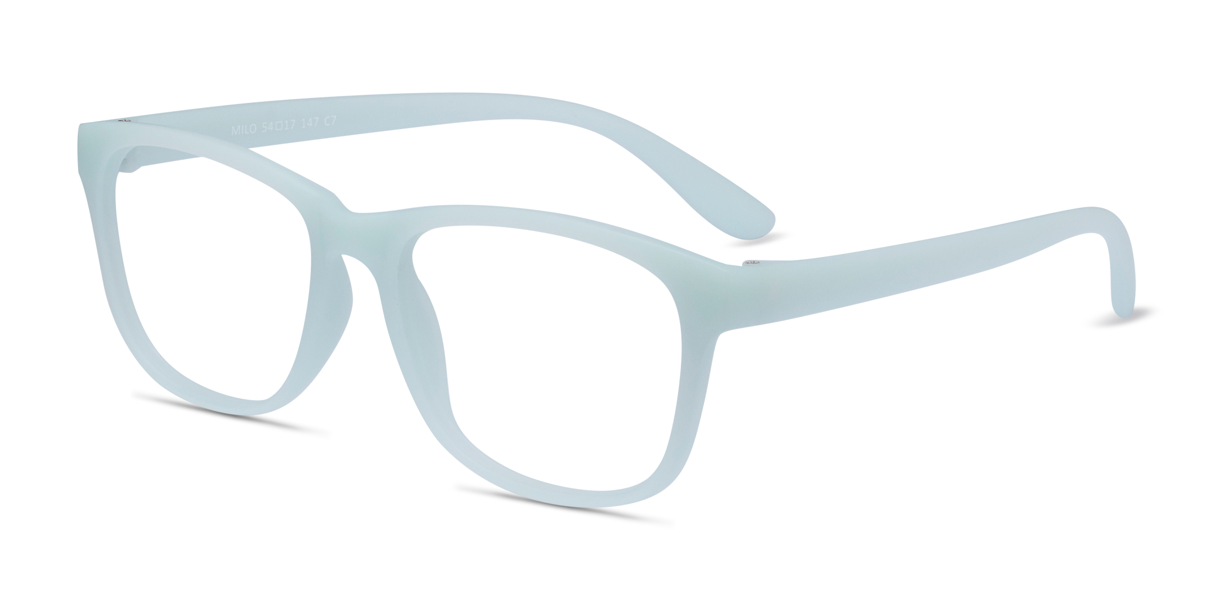 Milo Rectangle Mint Full Rim Eyeglasses | EyeBuyDirect