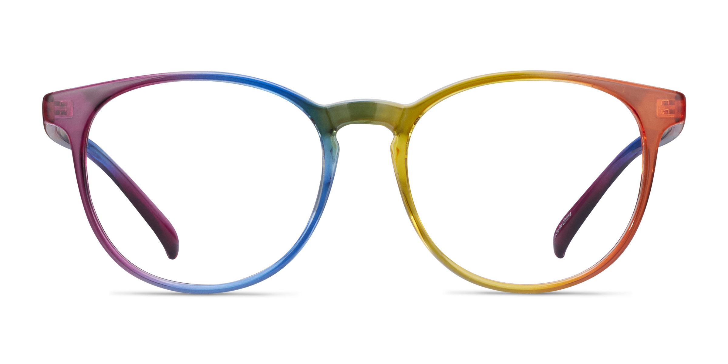 Rainbow - Round Rainbow Frame Eyeglasses | EyeBuyDirect