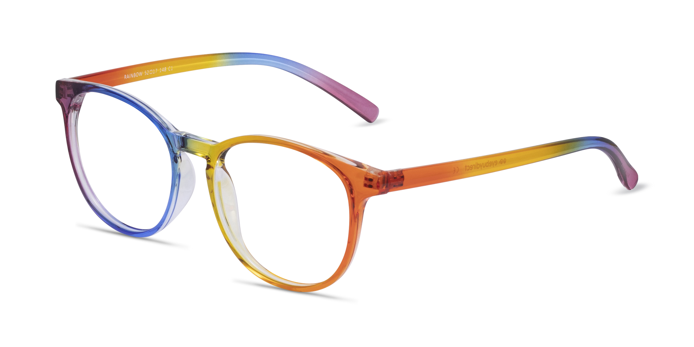 Rainbow Round Rainbow Full Rim Eyeglasses Eyebuydirect Canada Rainbow Round Rainbow Full Rim Eyeglasses Eyebuydirect Canada