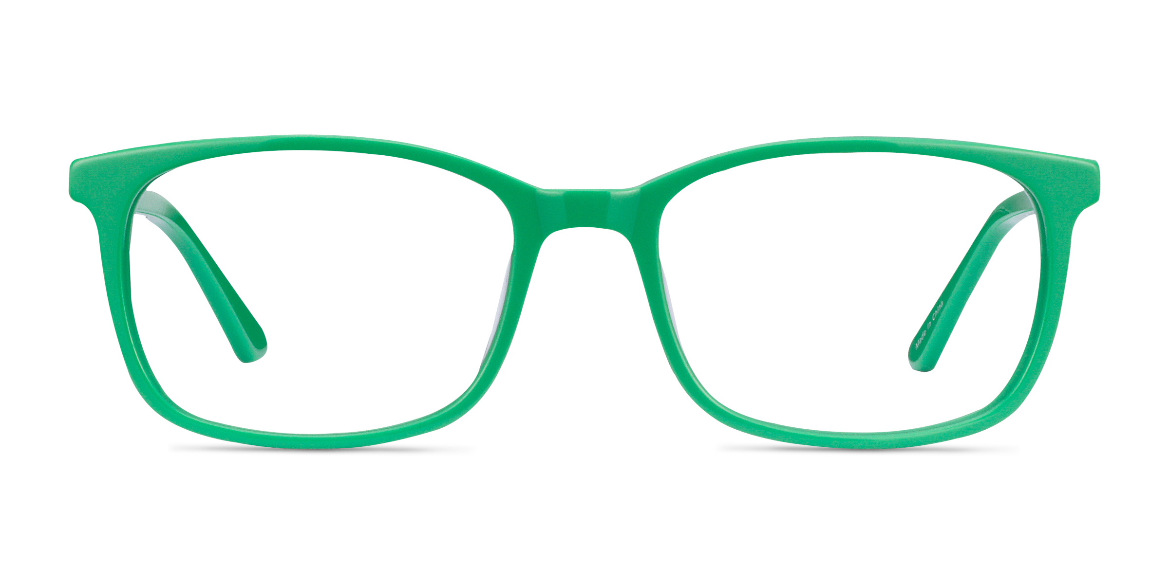 Equality Rectangle Green Full Rim Eyeglasses | Eyebuydirect