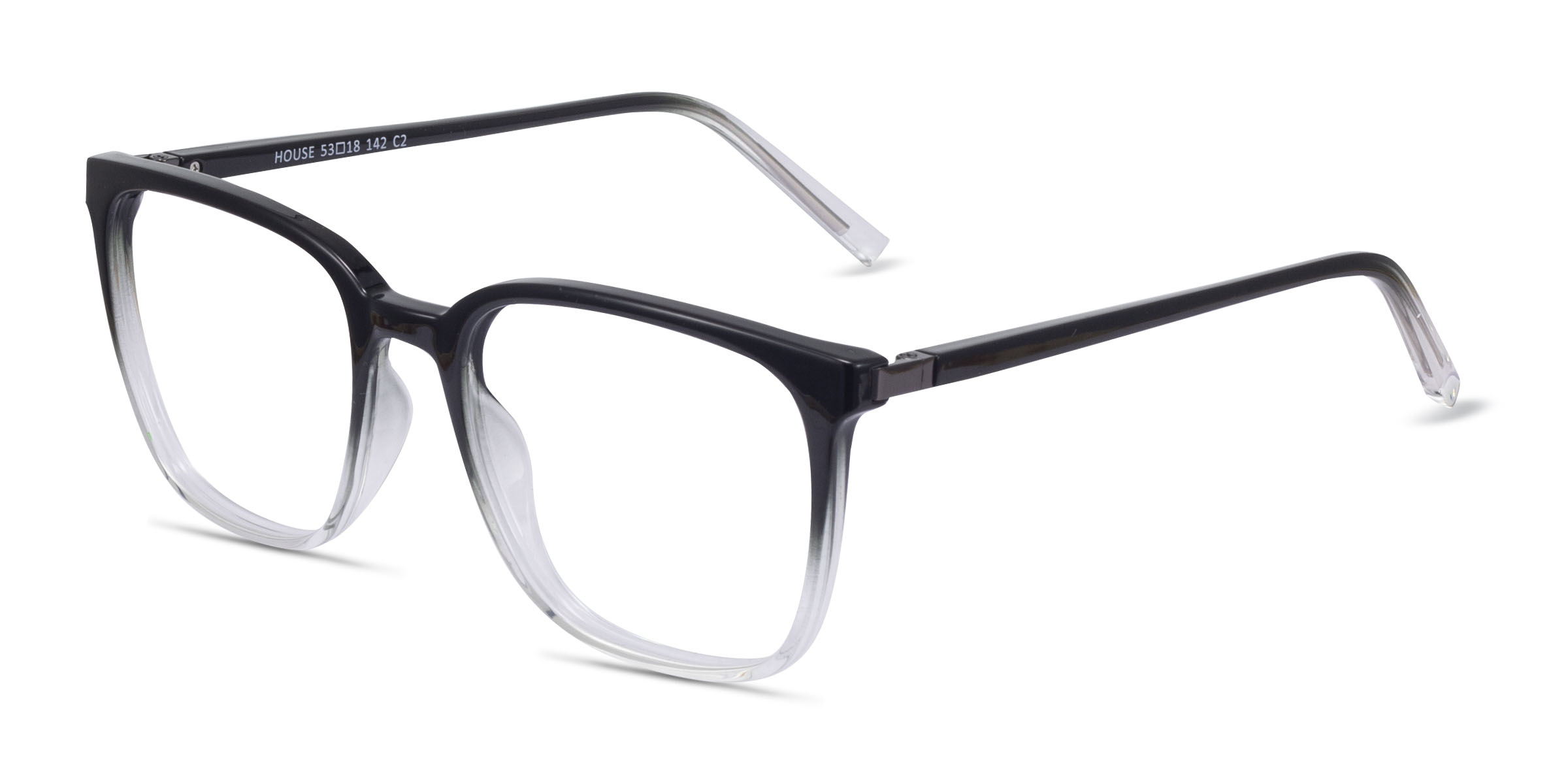 Square Glasses - Black and Colored Frames | EyeBuyDirect