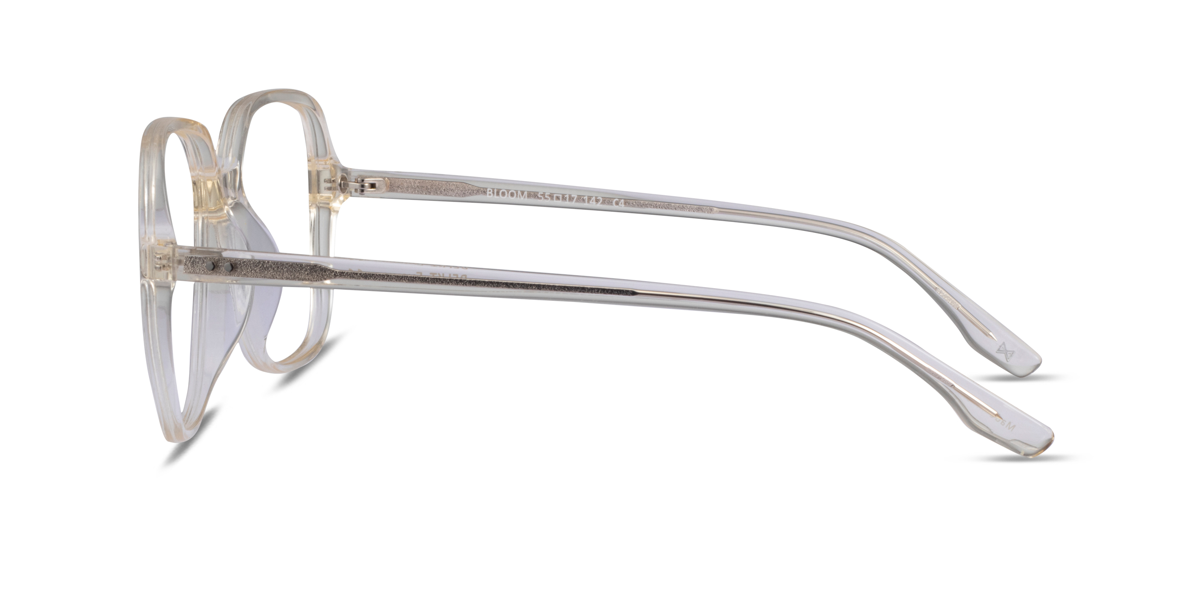 Bloom Square Clear Yellow Full Rim Eyeglasses | Eyebuydirect