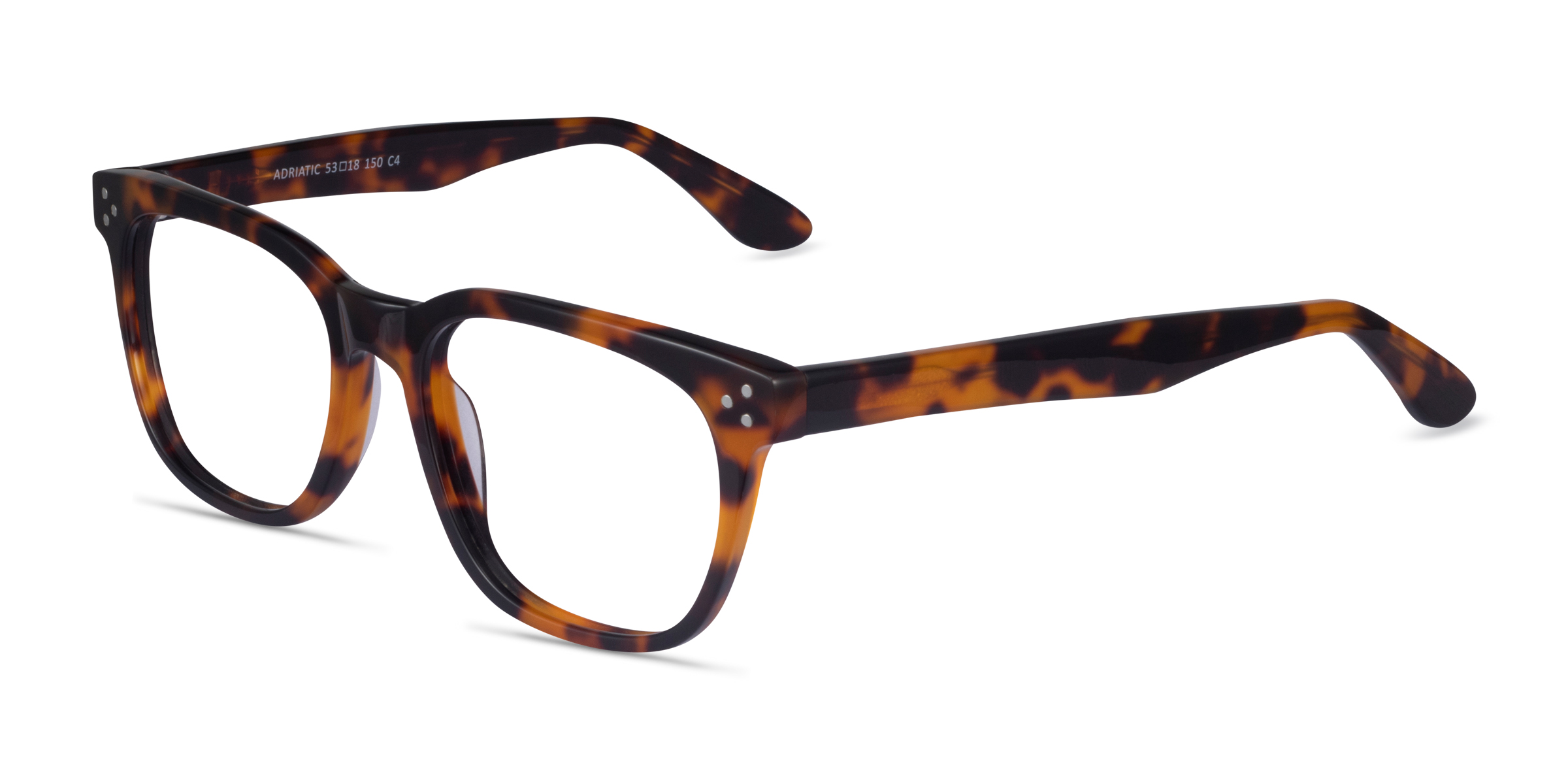 Adriatic Square Tortoise Full Rim Eyeglasses | Eyebuydirect