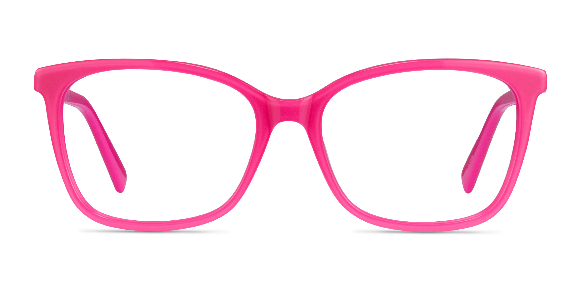 Michelle Square Pink Glasses for Women | Eyebuydirect
