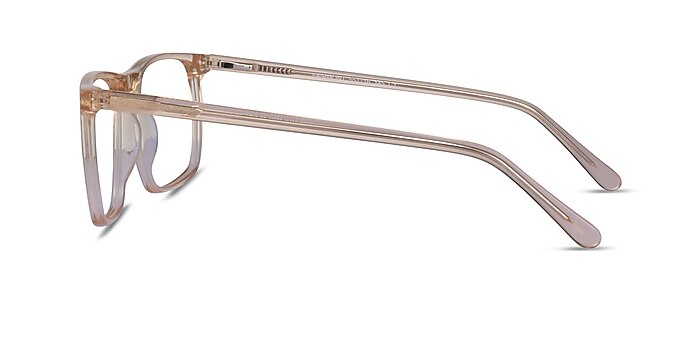 Fairmont Rectangle Clear Yellow Glasses For Men Eyebuydirect