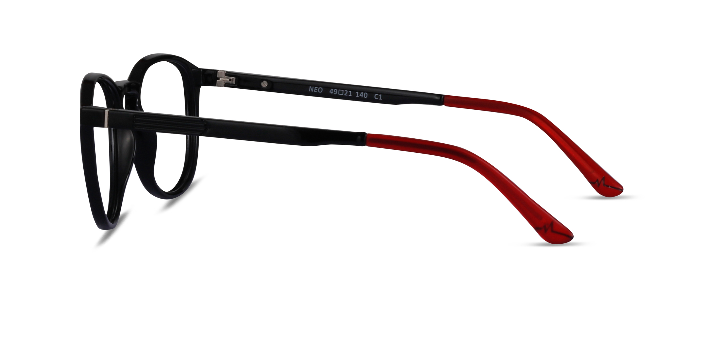 Neo Round Black Full Rim Eyeglasses | Eyebuydirect