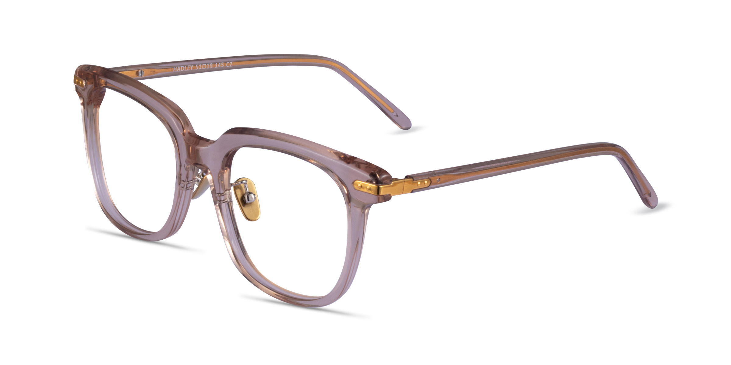 Hadley Square Champagne Gold Full Rim Eyeglasses | Eyebuydirect