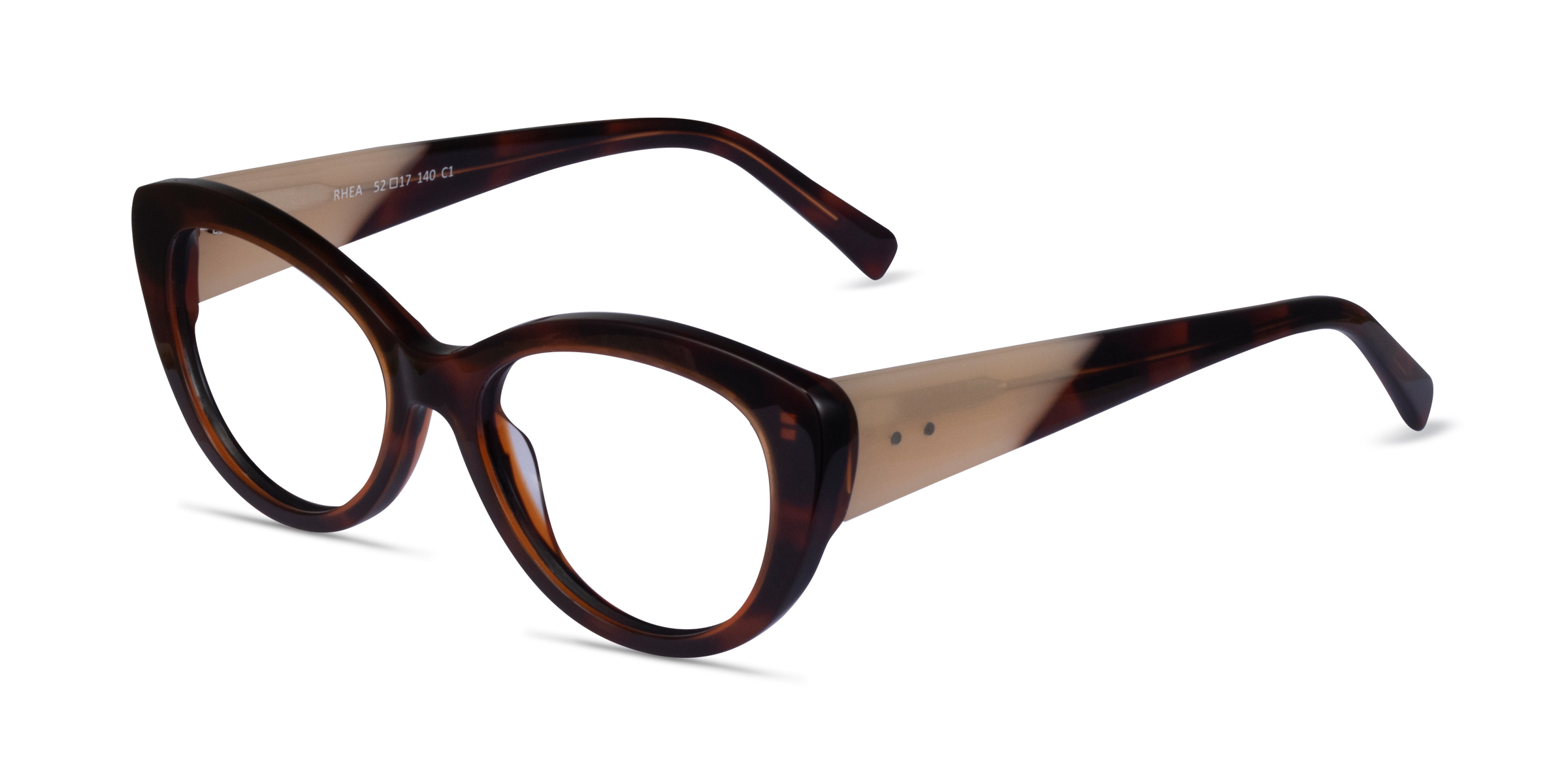 Rhea Cat Eye Tortoise Glasses for Women | Eyebuydirect