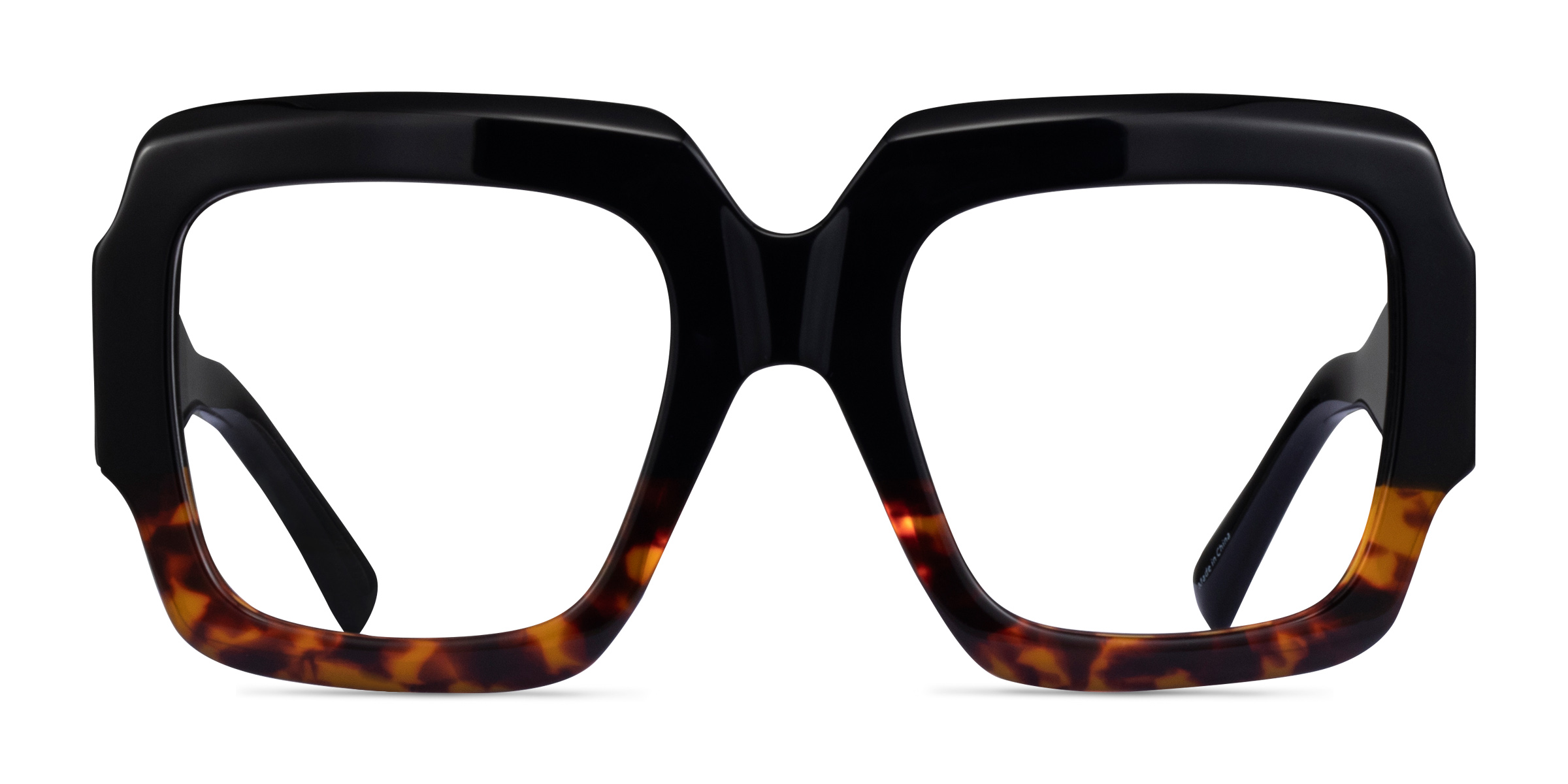 Fira Square Black Tortoise Glasses for Women | Eyebuydirect