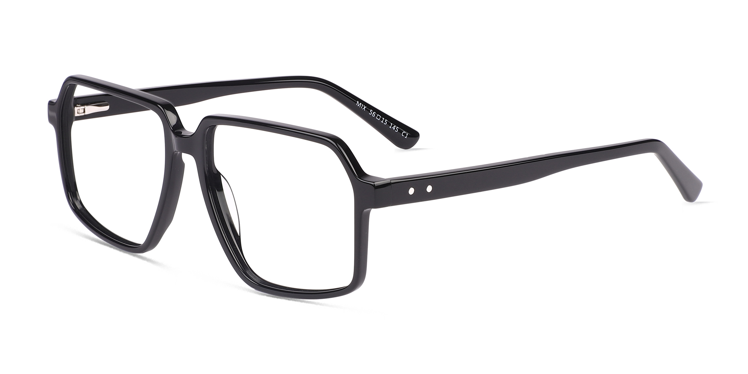 Mix Square Black Glasses for Men | Eyebuydirect