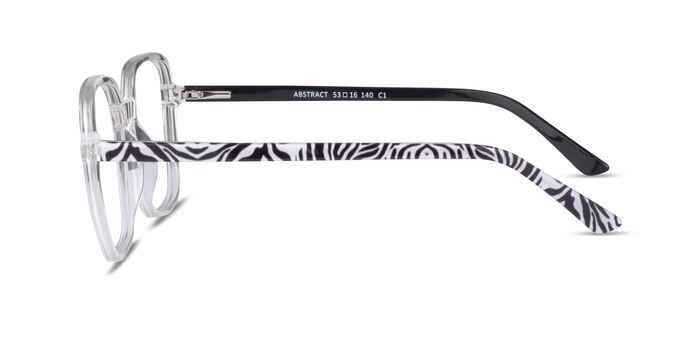 Abstract Square Crystal Full Rim Eyeglasses | Eyebuydirect
