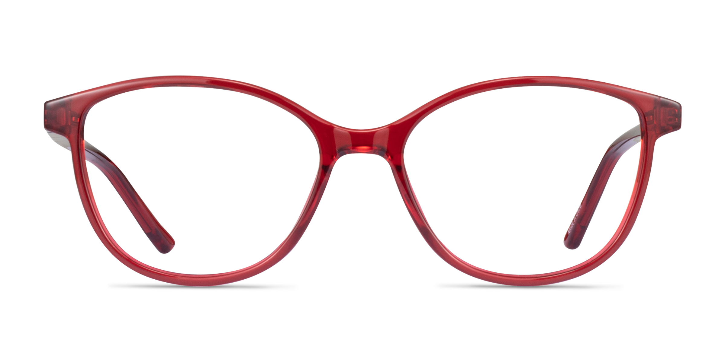 Dollop Cat Eye Red Glasses | Eyebuydirect