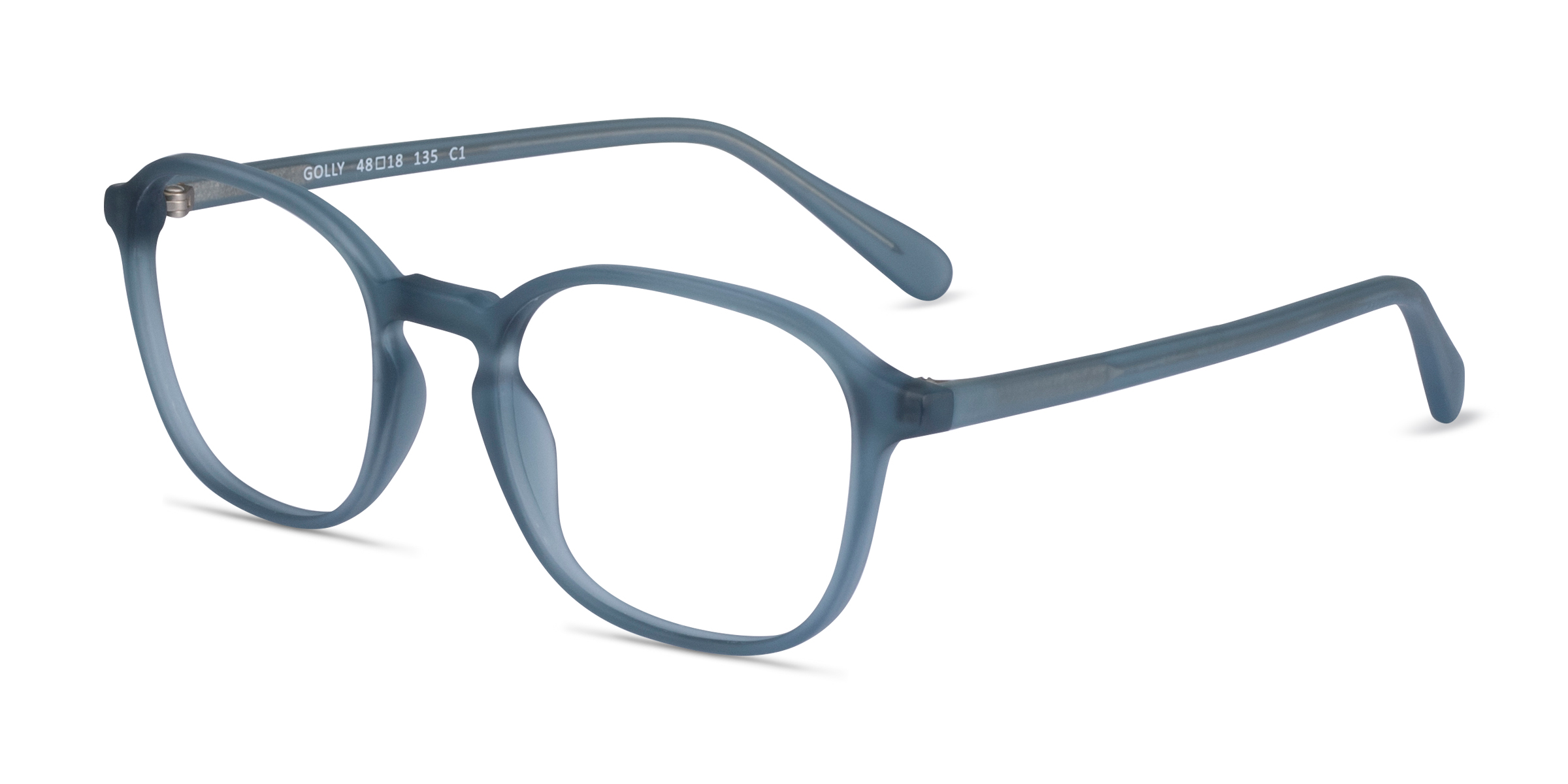 Golly Round Blue Green Glasses | Eyebuydirect Canada