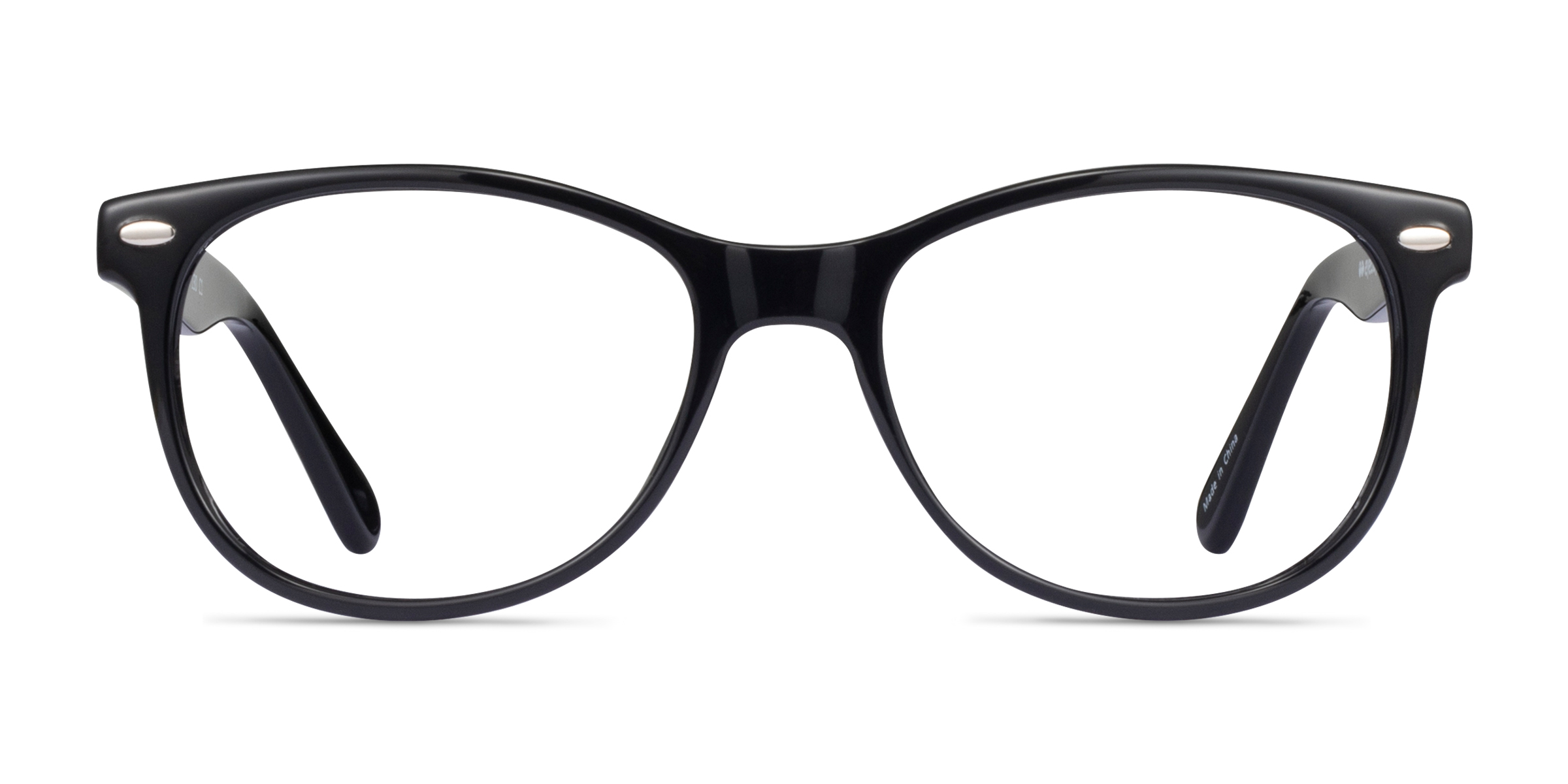 Skedaddle Round Black Glasses | Eyebuydirect