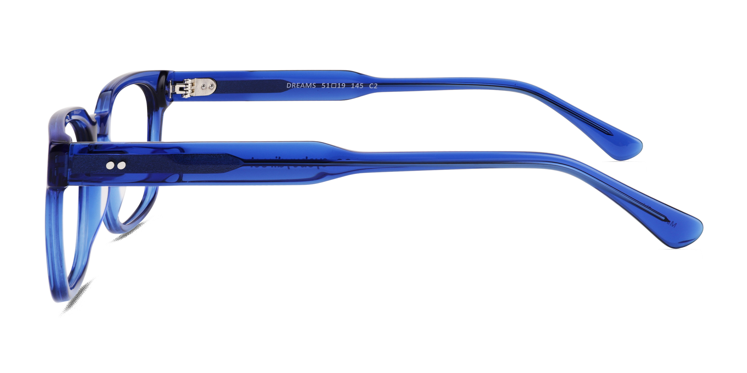 Dreams Square Crystal Blue Full Rim Eyeglasses | Eyebuydirect